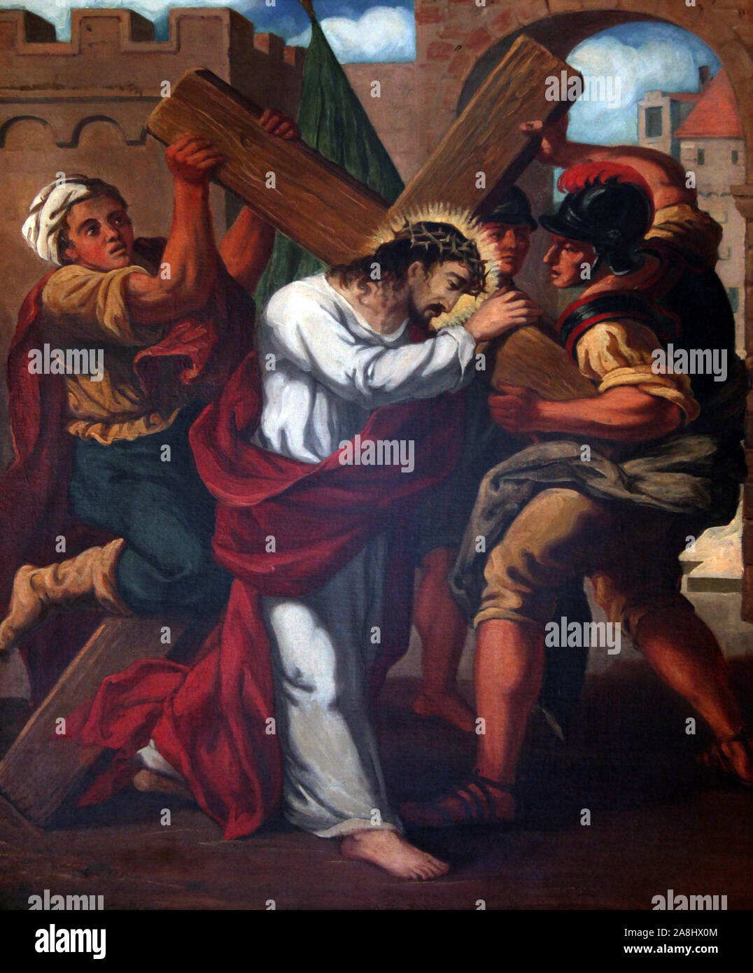 2nd Stations of the Cross, Jesus is given his cross, Sanctuary of St ...