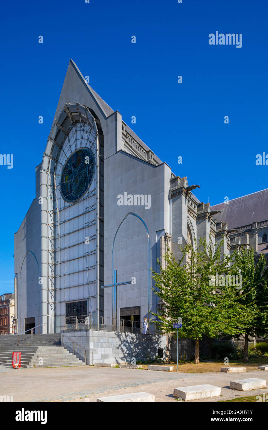 Lille Cathedral, the Basilica of Notre Dame de la Treille, Lille ...