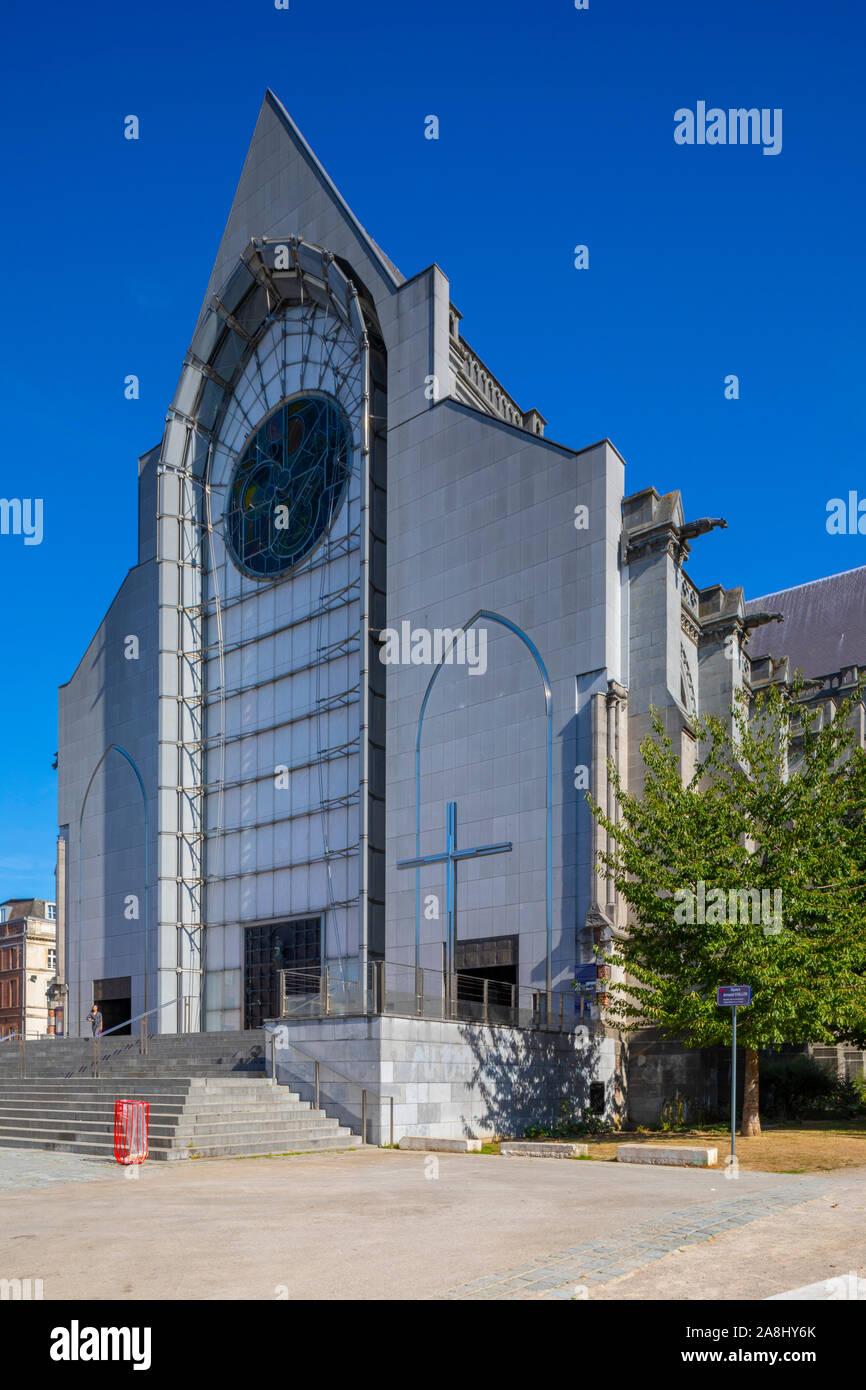 Lille Cathedral, the Basilica of Notre Dame de la Treille, Lille ...