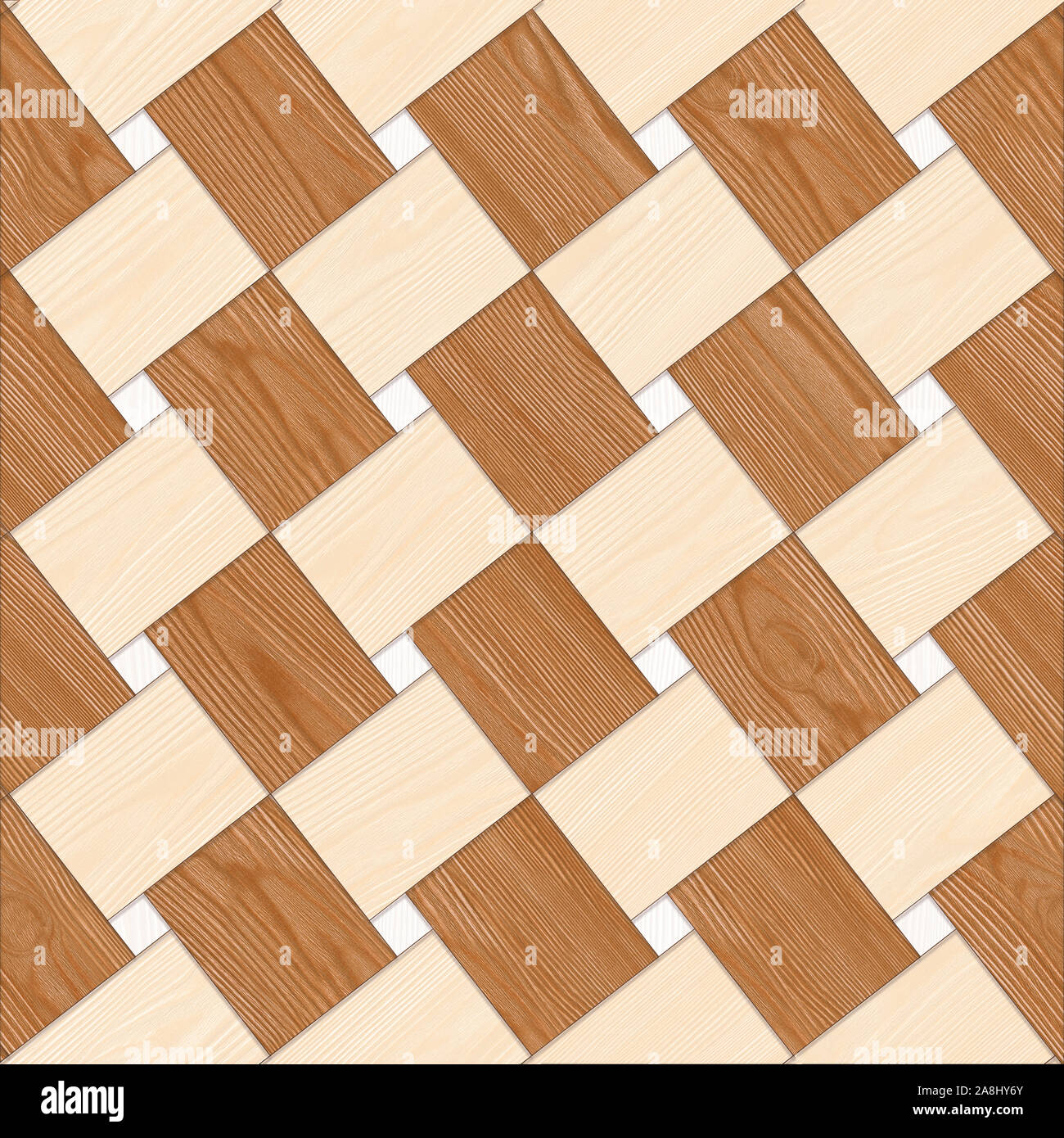 tiles, wooden geometric shapes, wooden floor tile Stock Photo - Alamy