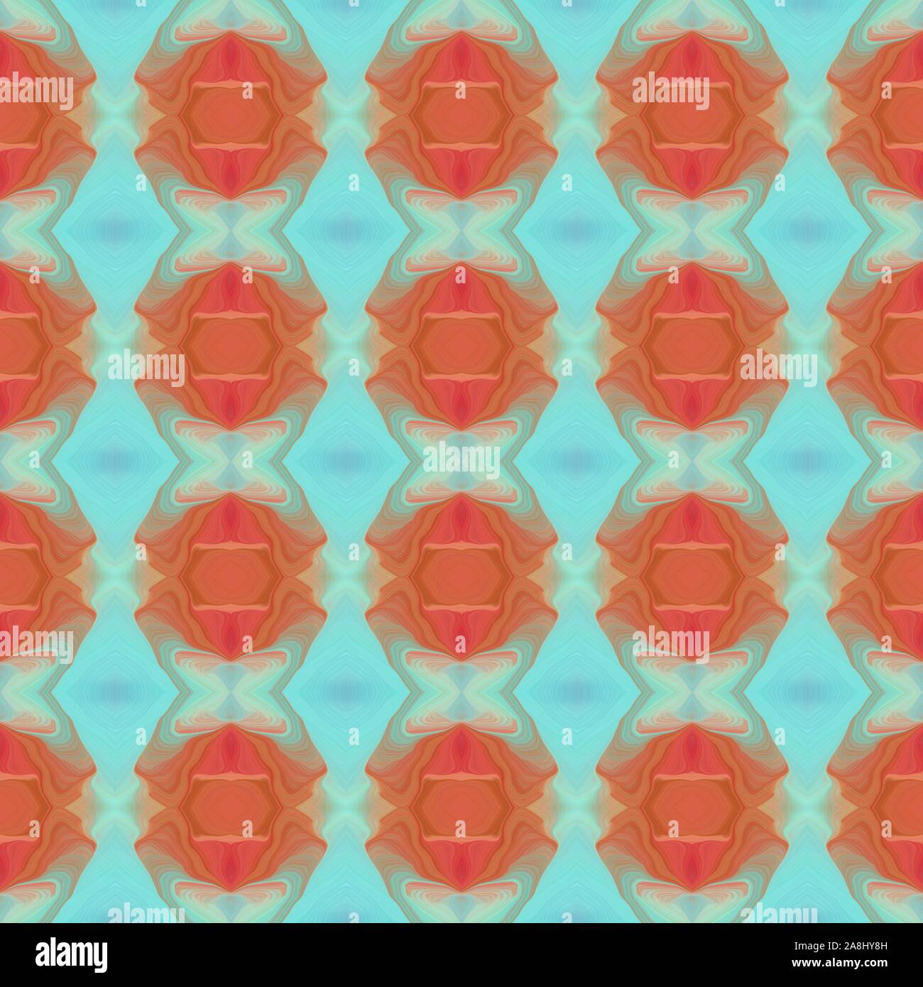 colorful seamless repeatable pattern with pastel blue, moderate red and ...