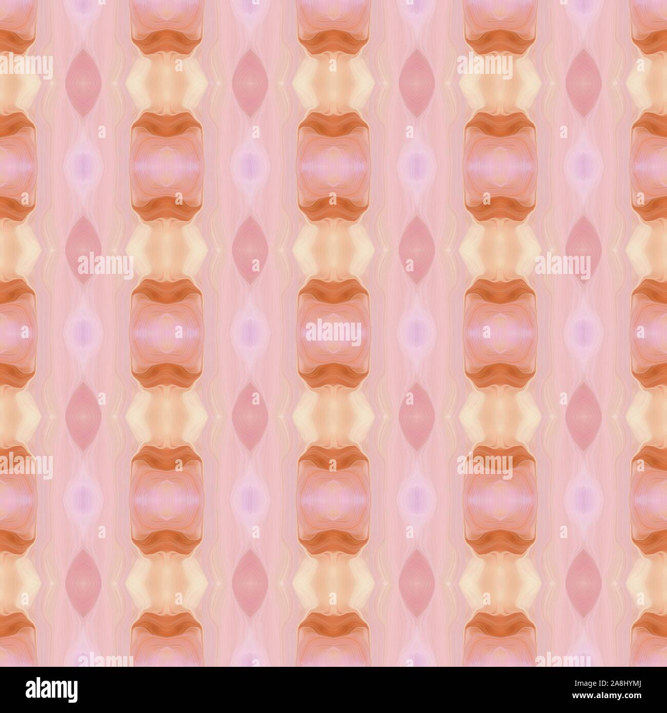 colorful seamless repeatable pattern with baby pink, peru and dark ...