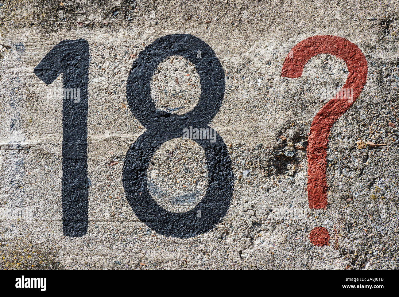 18 eighteen hi-res stock photography and images - Alamy