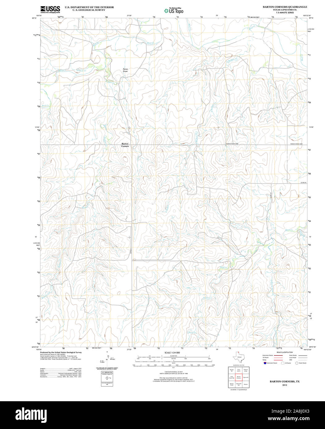Texas corners hi-res stock photography and images - Alamy