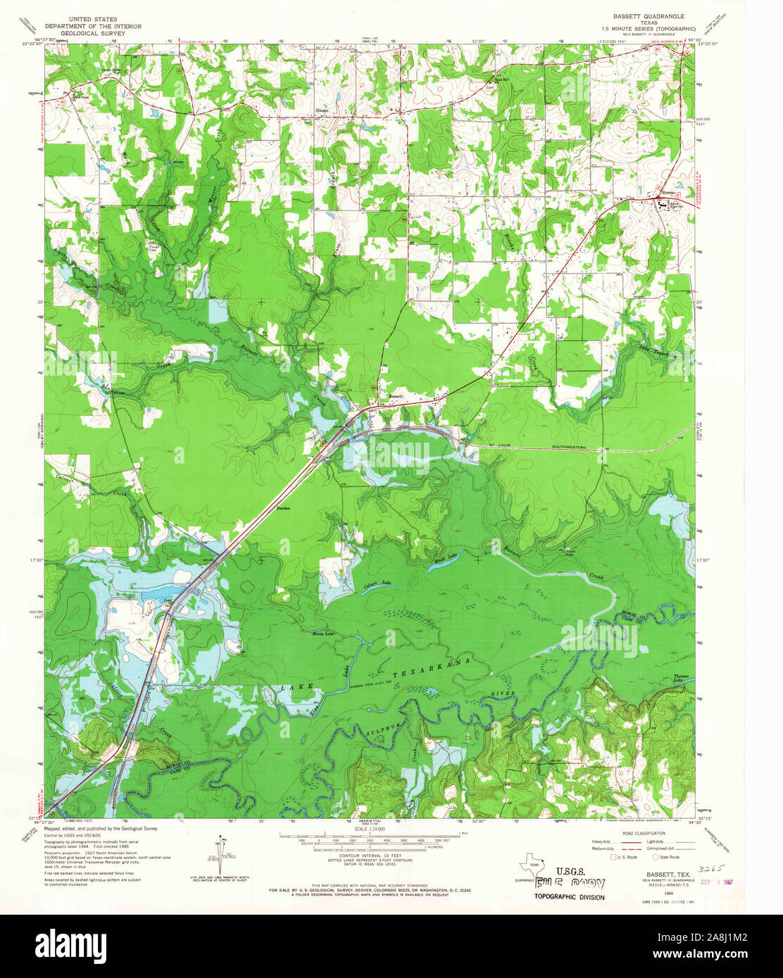 Map of bassett hi-res stock photography and images - Alamy