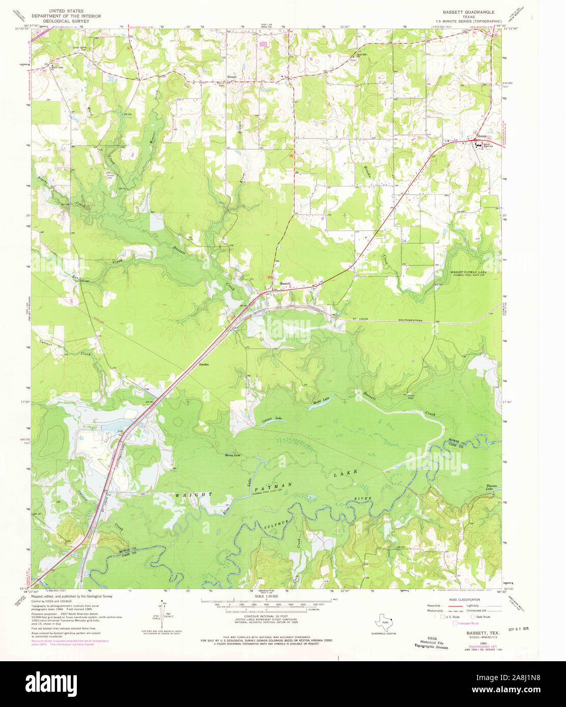 Map of bassett hi-res stock photography and images - Alamy