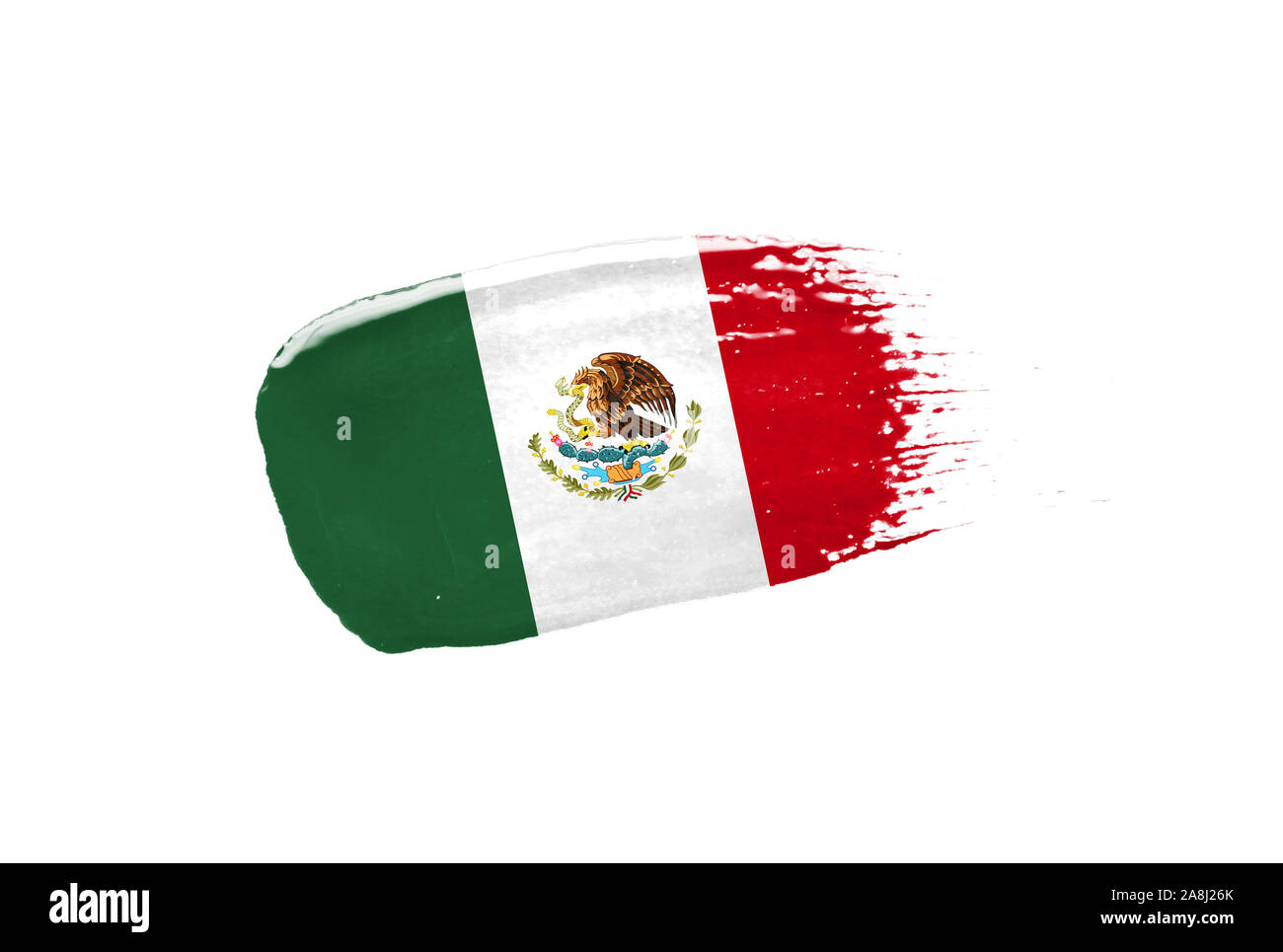 Mexican Flag Waving Drawing