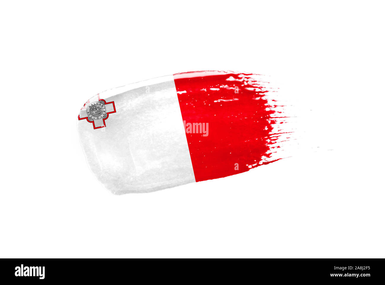 Malta identity flag Cut Out Stock Images & Pictures - Alamy