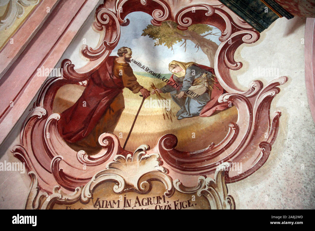 Catholic fresco hi-res stock photography and images - Alamy