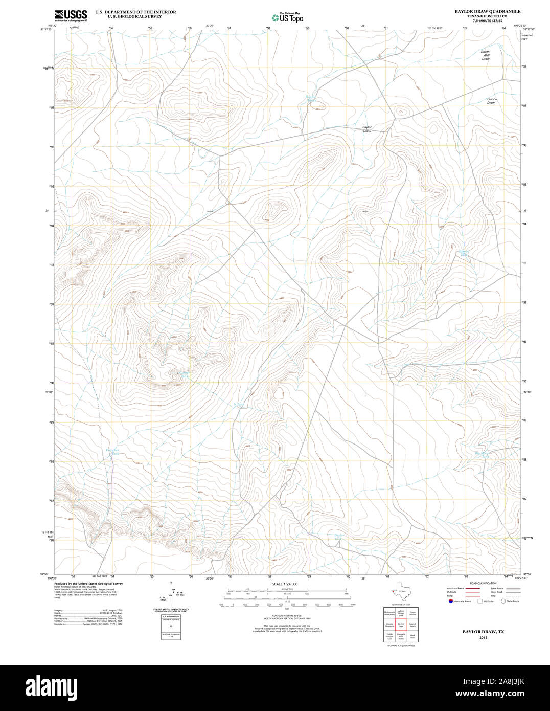Baylor texas map hi-res stock photography and images - Alamy