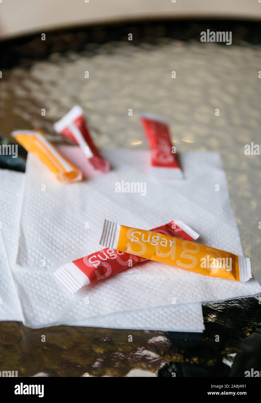 Bags of sugar hi-res stock photography and images - Alamy