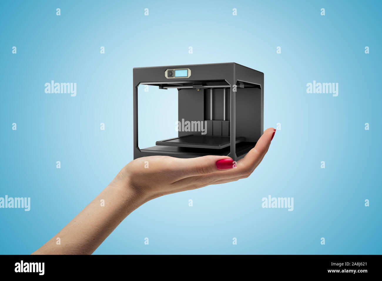 3d printing hand hi-res stock photography and images - Alamy