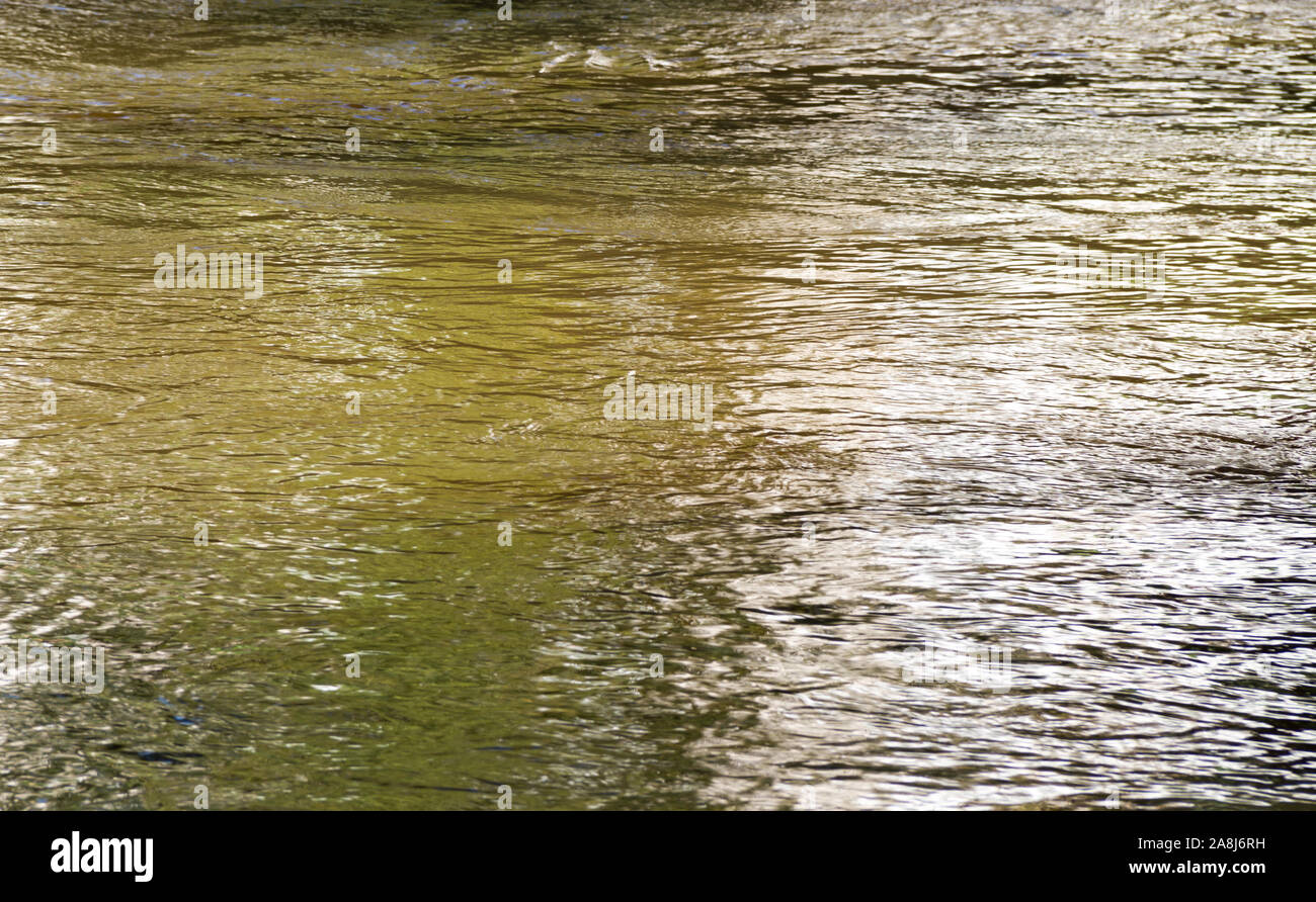 Flowing water surface of river Stock Photo - Alamy
