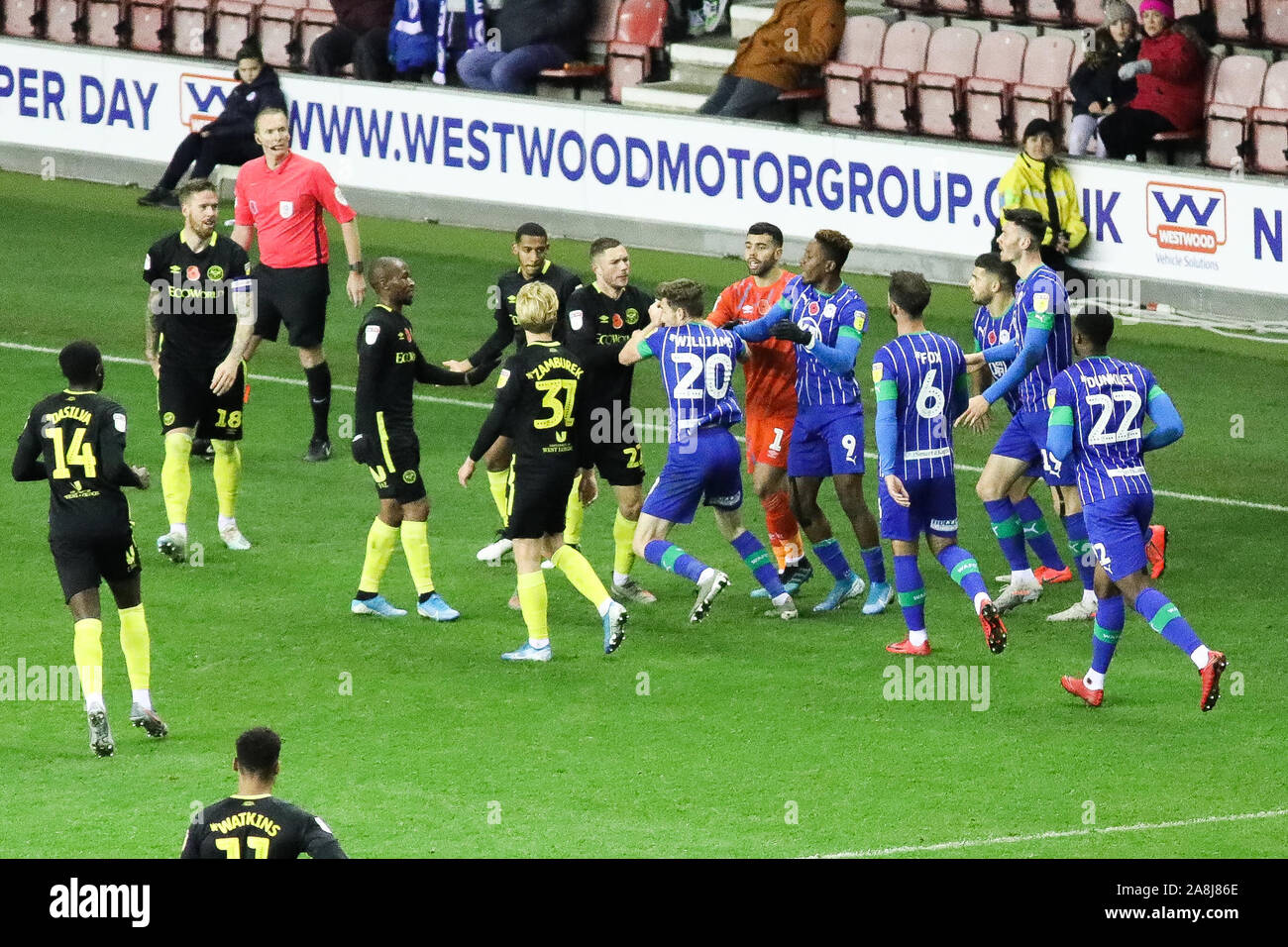 Wigan athletic players hi-res stock photography and images - Alamy