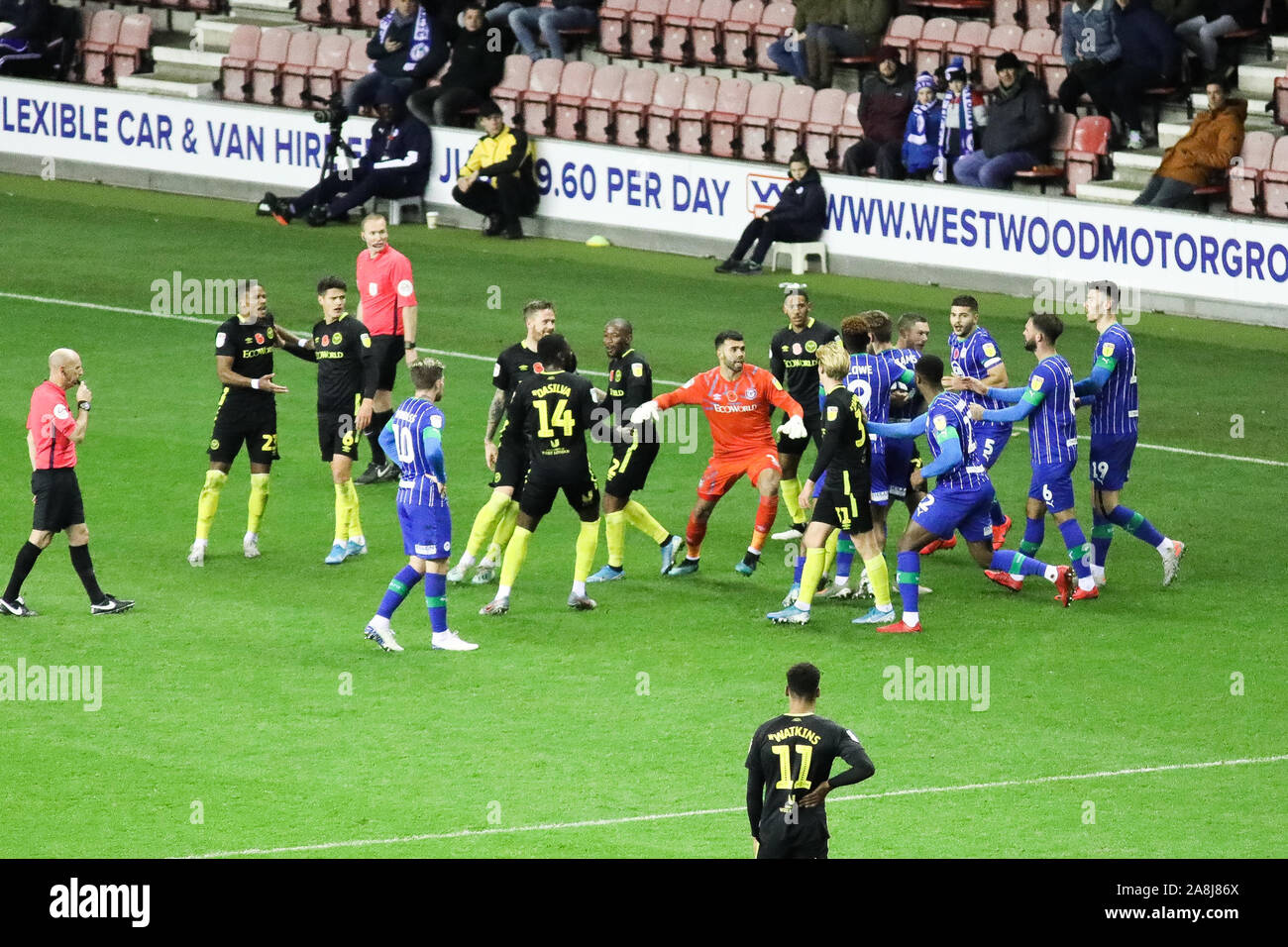 Wigan athletic players hi-res stock photography and images - Alamy