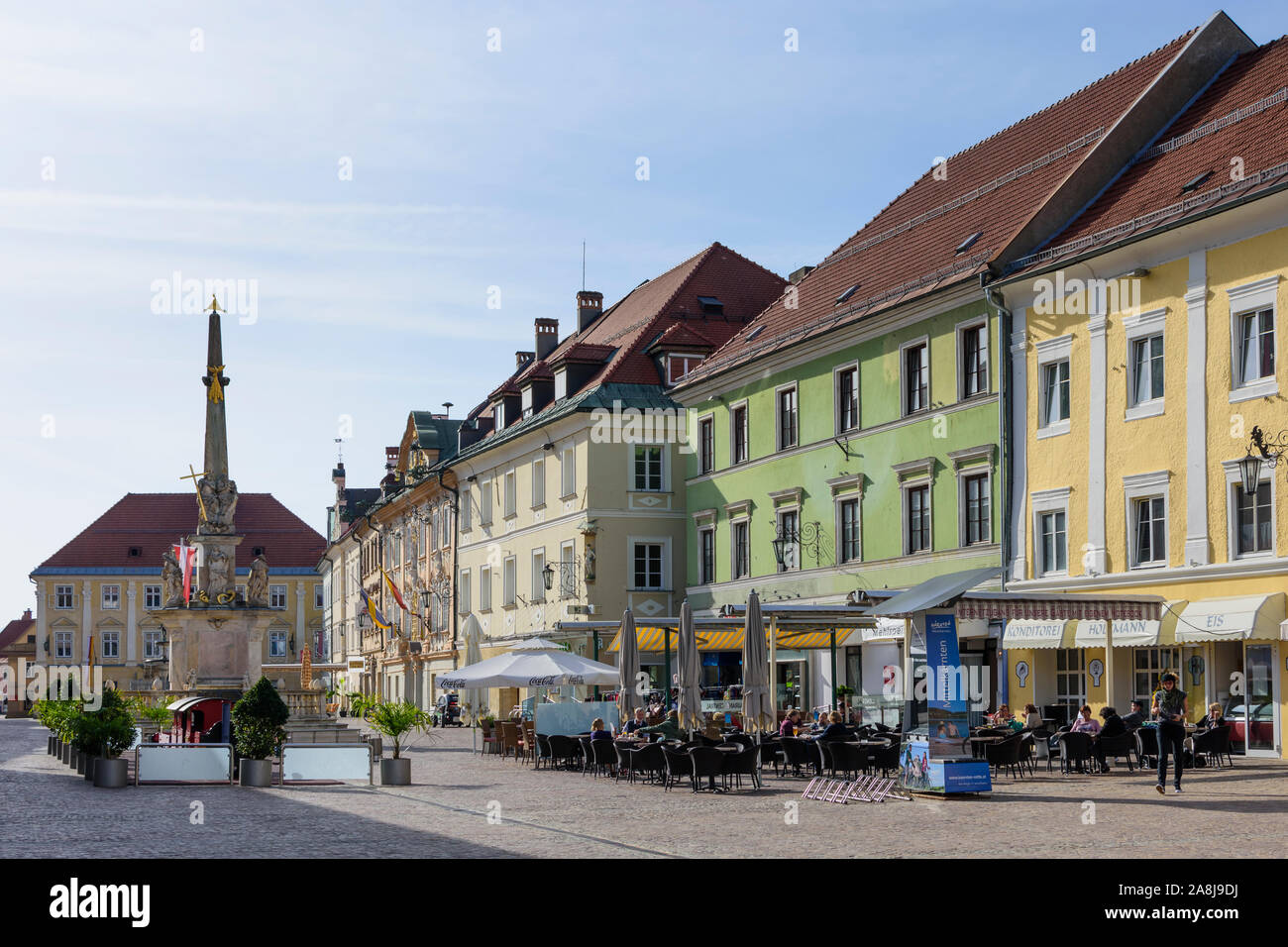 Plague column in austria hi-res stock photography and images - Alamy
