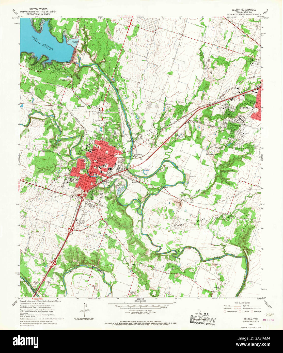 Belton map hi-res stock photography and images - Alamy