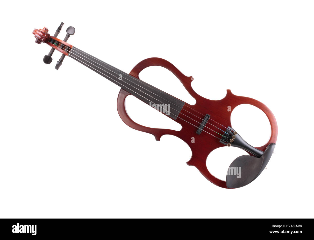Electric Violin Isolated Stock Photo - Alamy