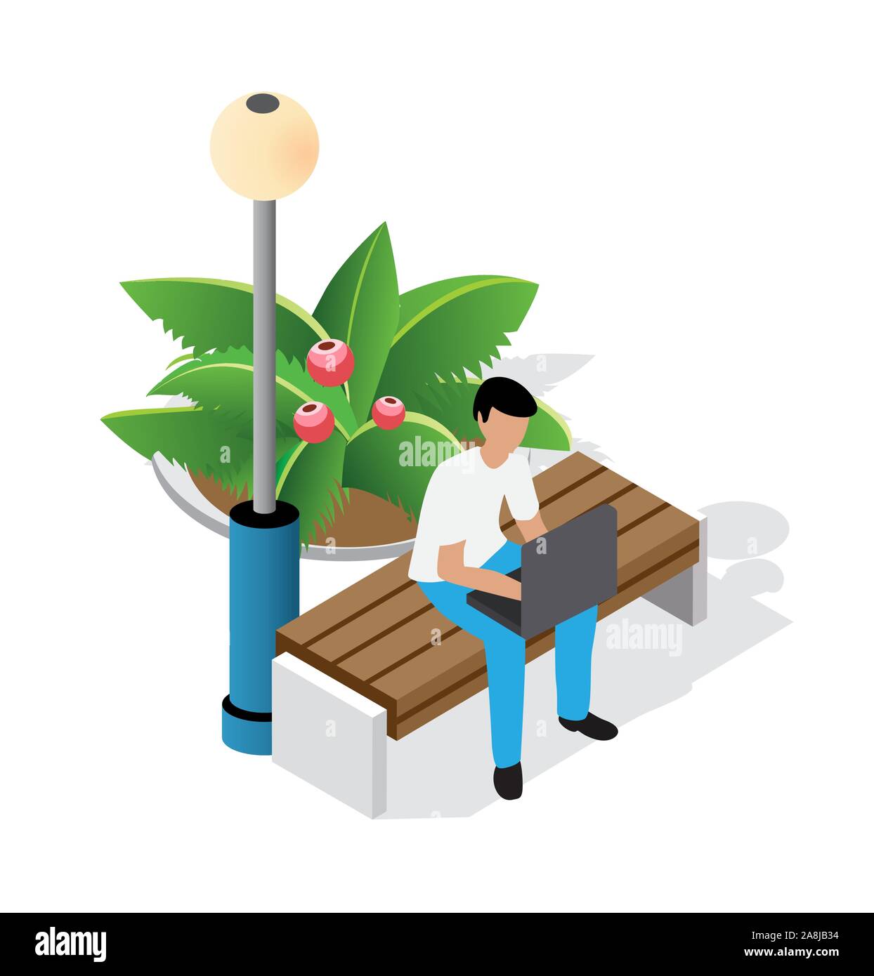 Outdoor family time Stock Vector Images - Alamy