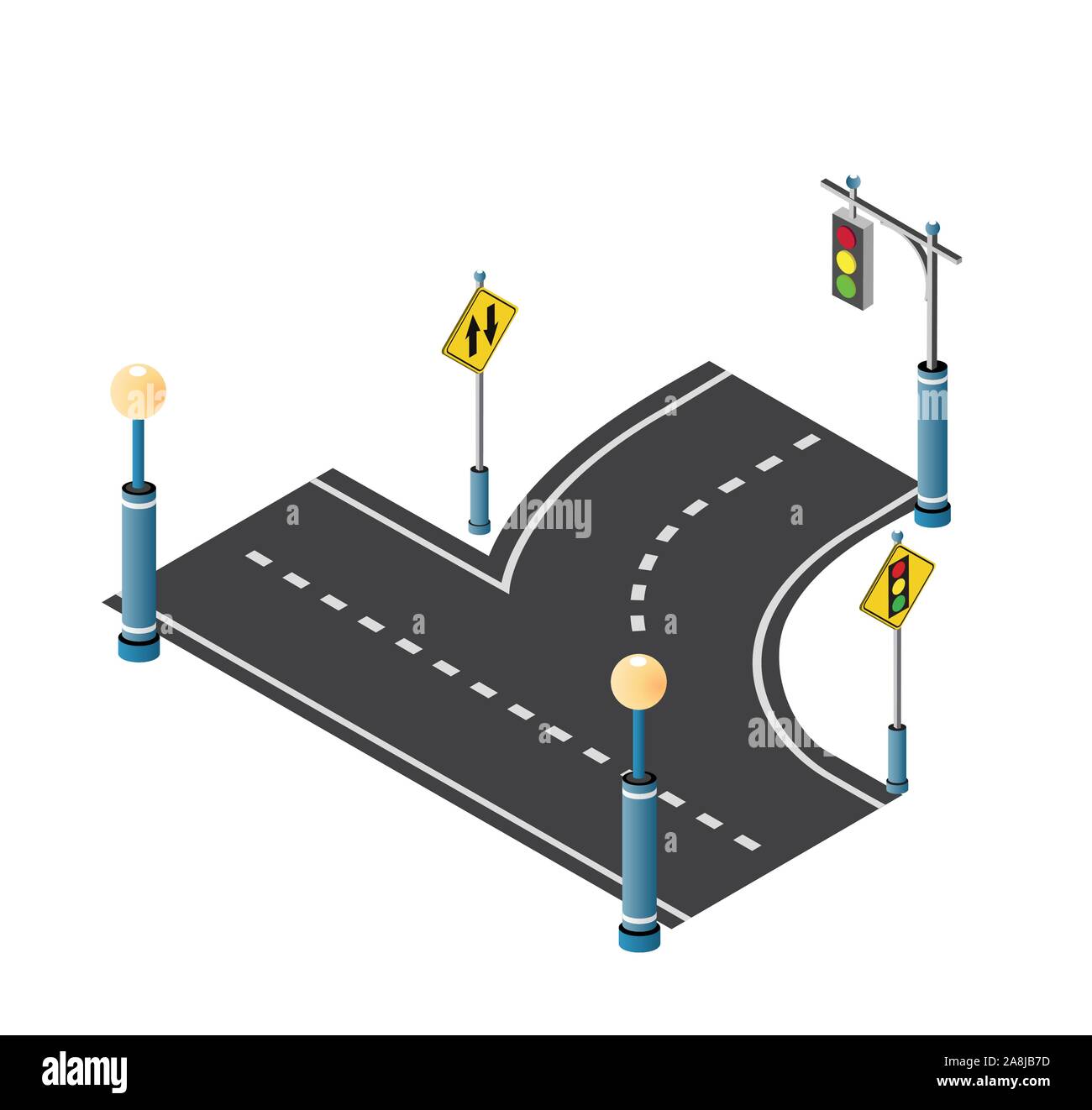 Driveway Stock Vector Images - Alamy