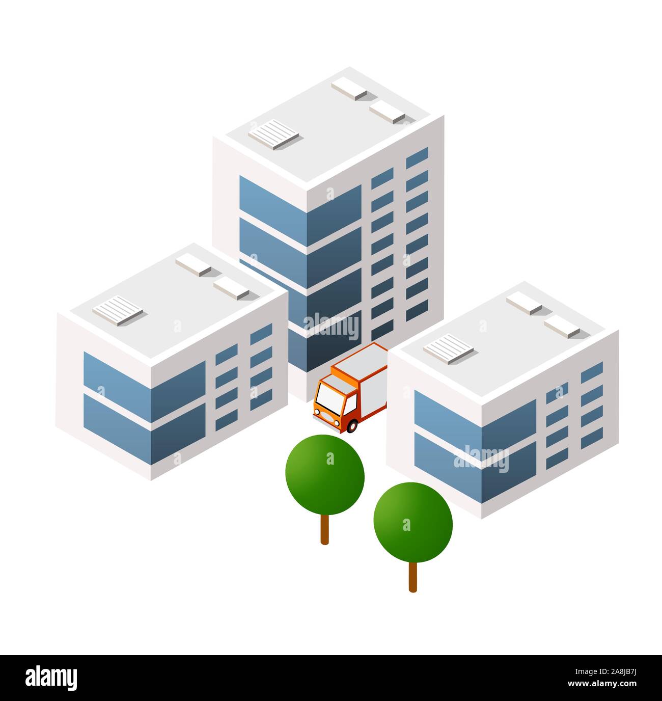 Isometric 3d module block Stock Vector Image & Art - Alamy