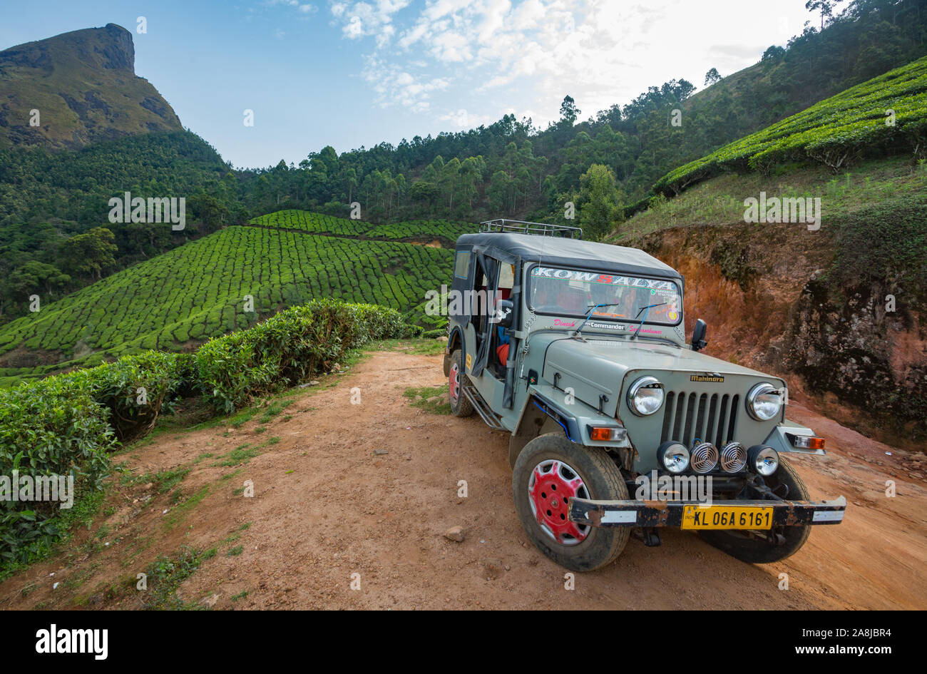 Four Wheel Vehicle Ride at Kolukkumalai Tea Estate (World's Highest Tea ...