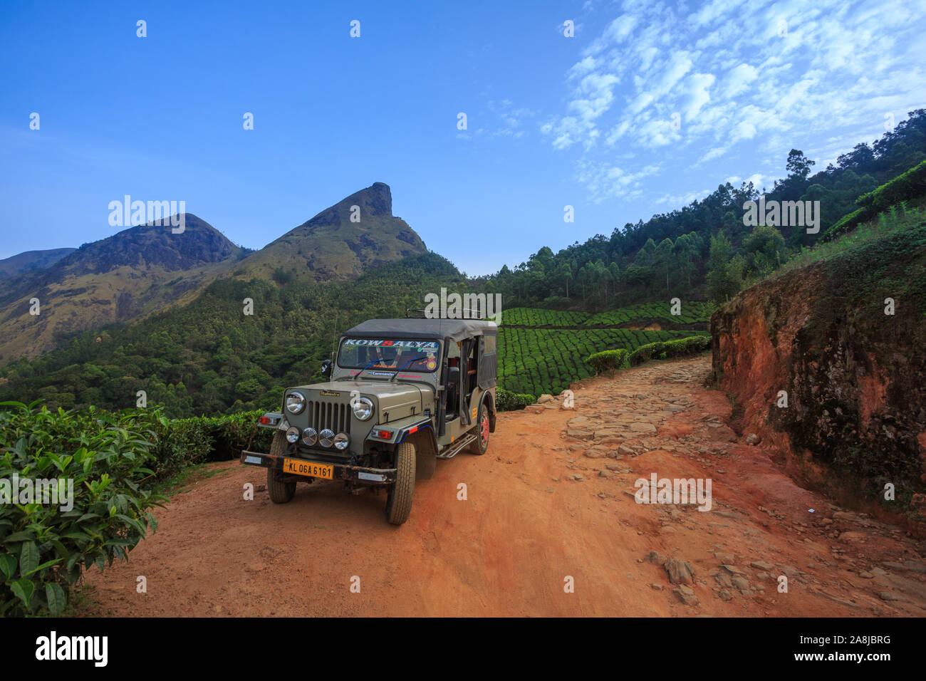 Four Wheel Vehicle Ride at Kolukkumalai Tea Estate (World's Highest Tea ...