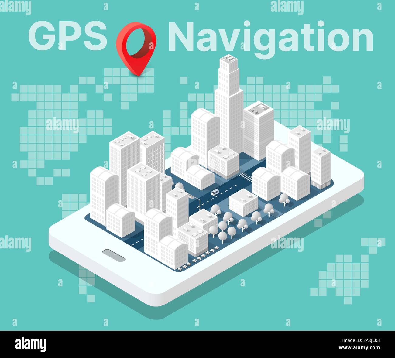 Digital cartography Stock Vector Images - Alamy