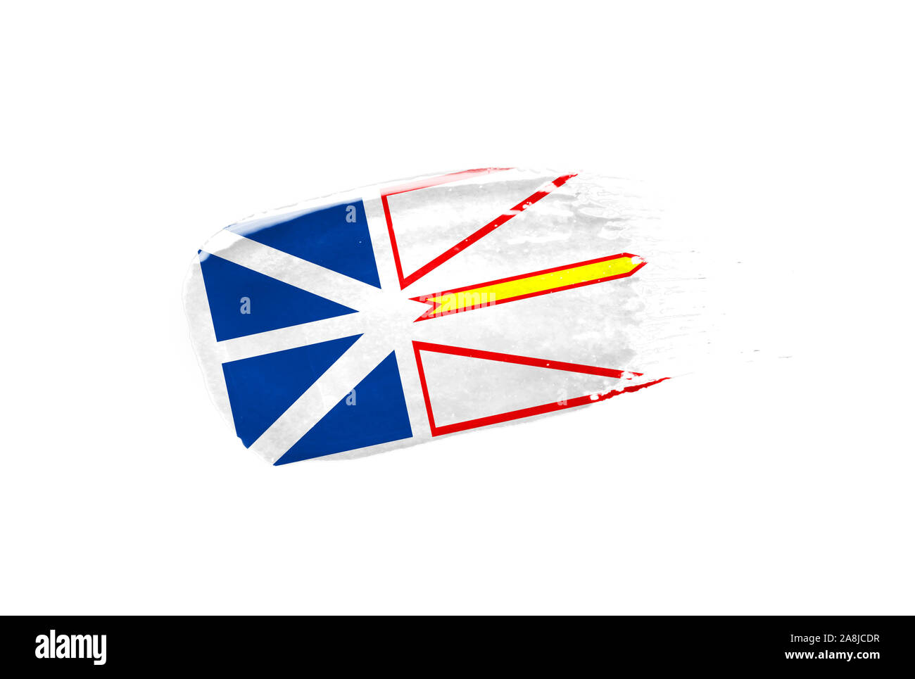 National flag newfoundland on hi-res stock photography and images - Alamy