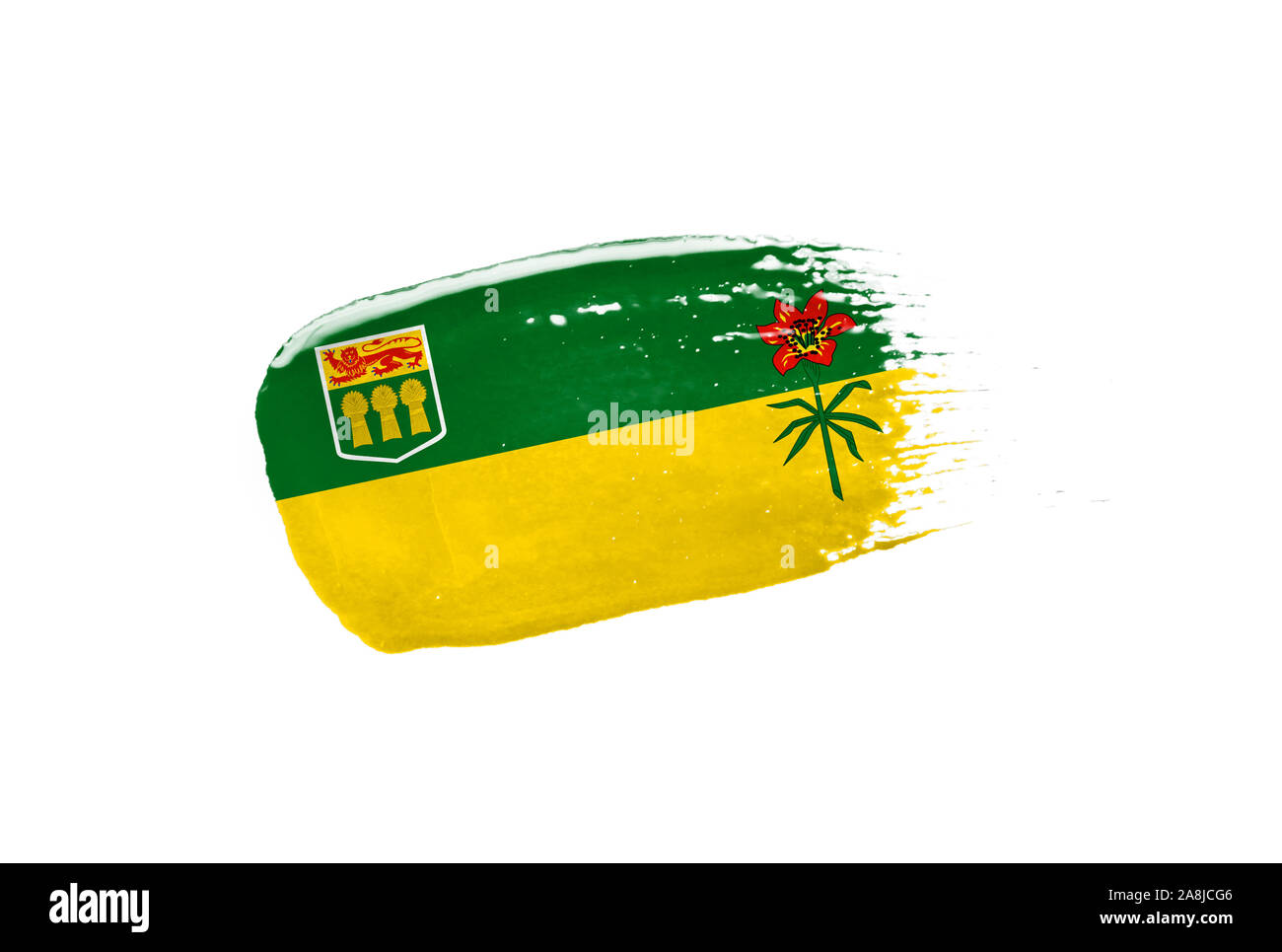 Saskatchewan emblem Cut Out Stock Images & Pictures - Alamy