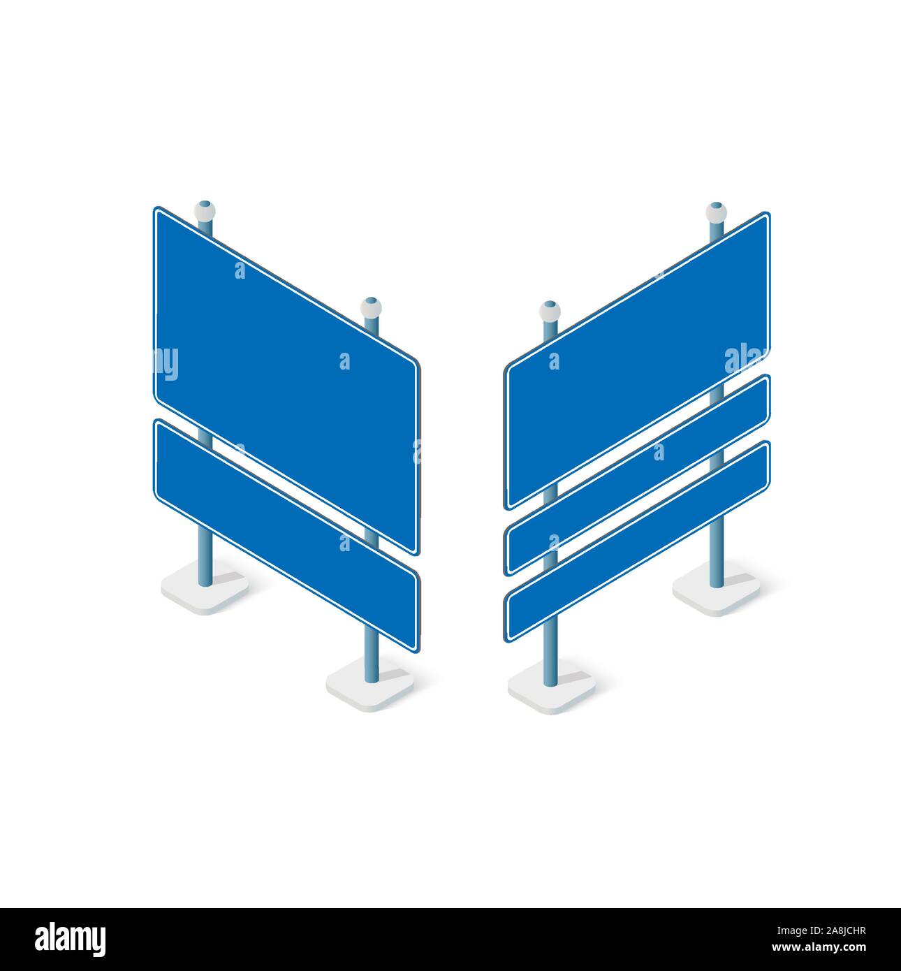 Traffic management road signs Stock Vector Images - Alamy