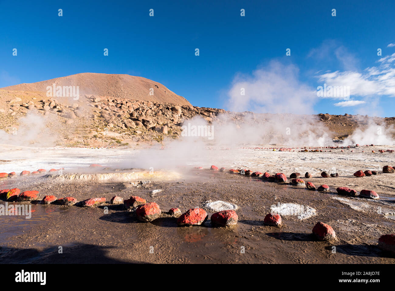 Geyser del Tatio, Atacama desert, Chile Stock Photo - Alamy