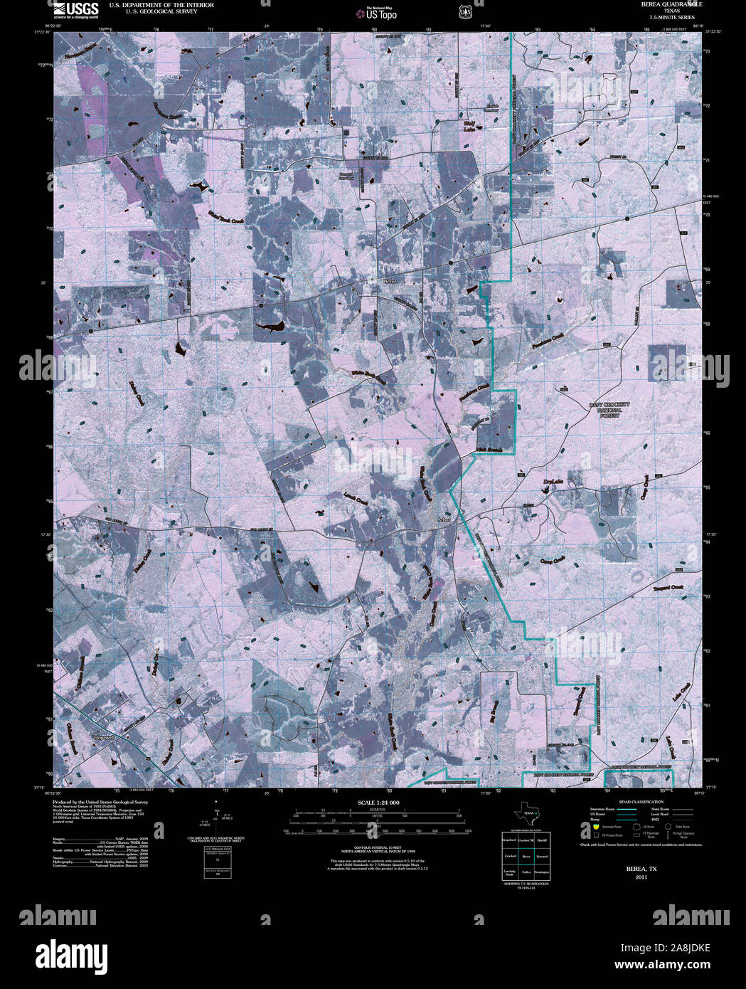 Map of berea hi-res stock photography and images - Alamy