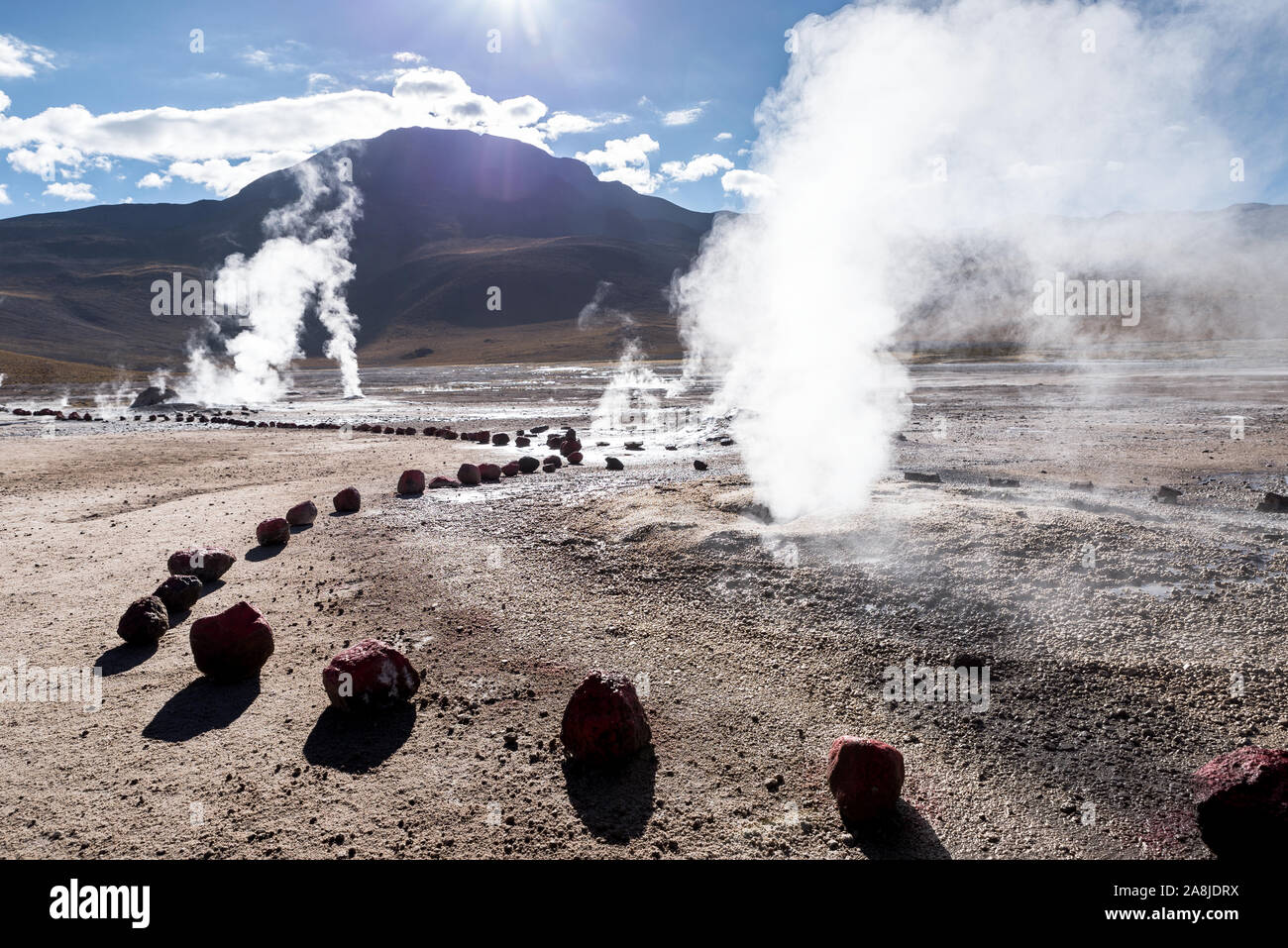 Geyser del Tatio, San Pedro de Atacama Stock Photo - Alamy