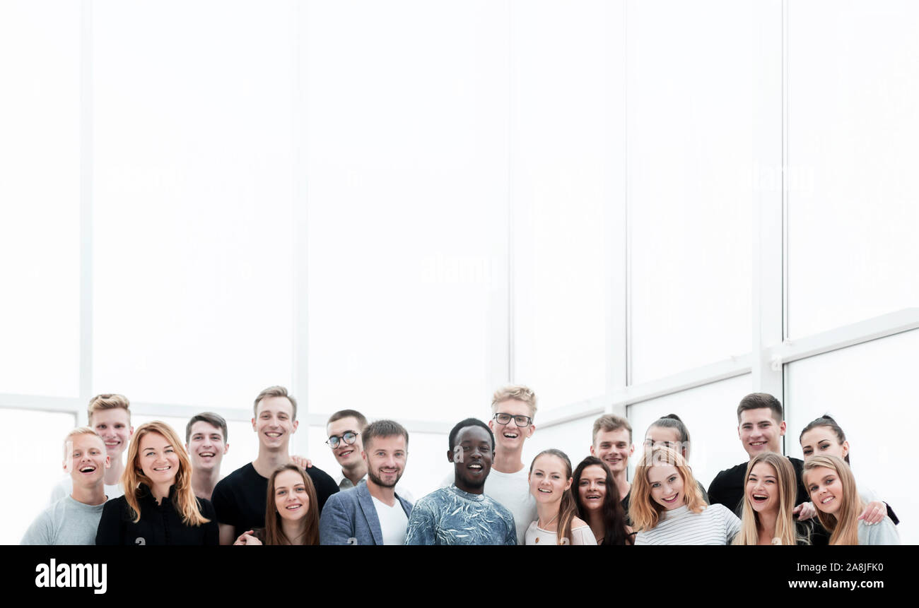 group of successful young people standing together Stock Photo - Alamy