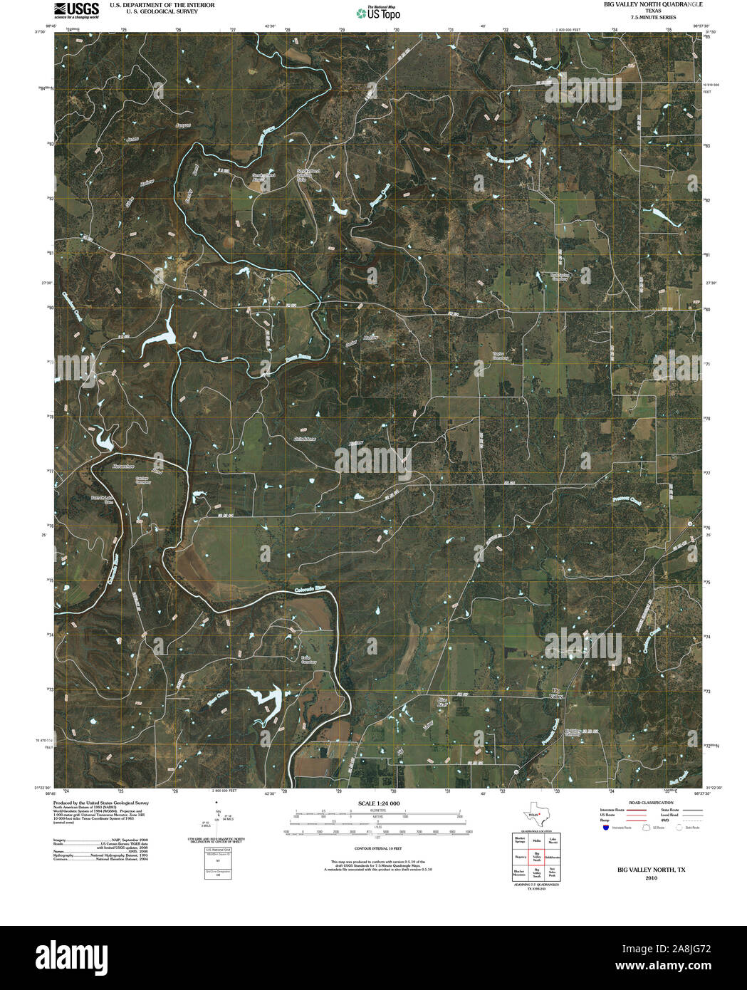 Big valley map hi-res stock photography and images - Alamy