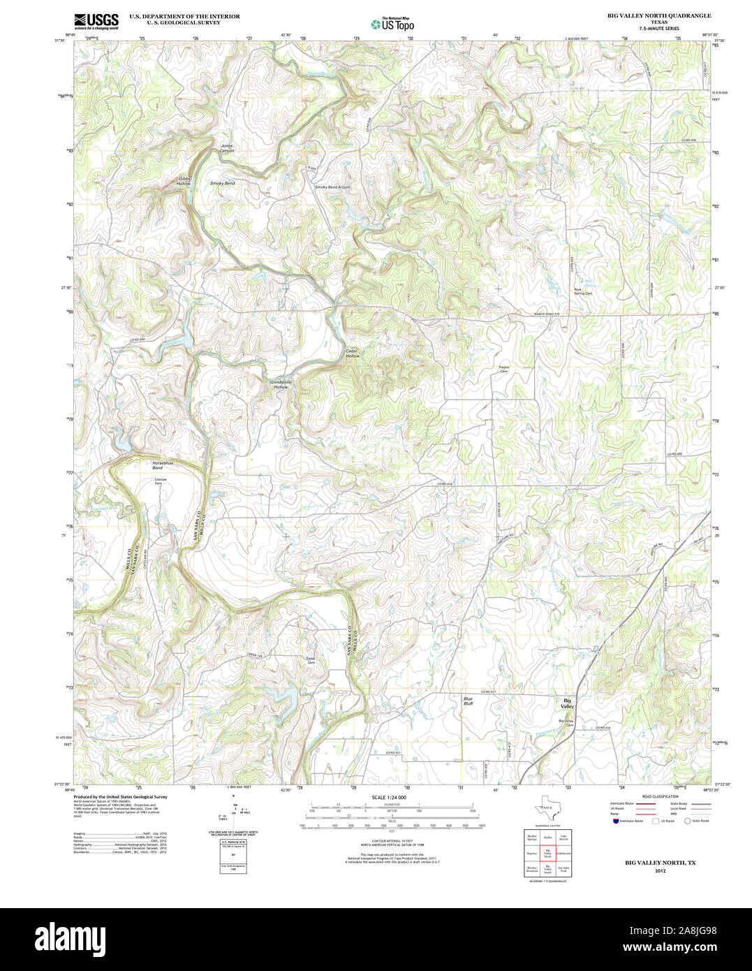 Big valley map hi-res stock photography and images - Alamy