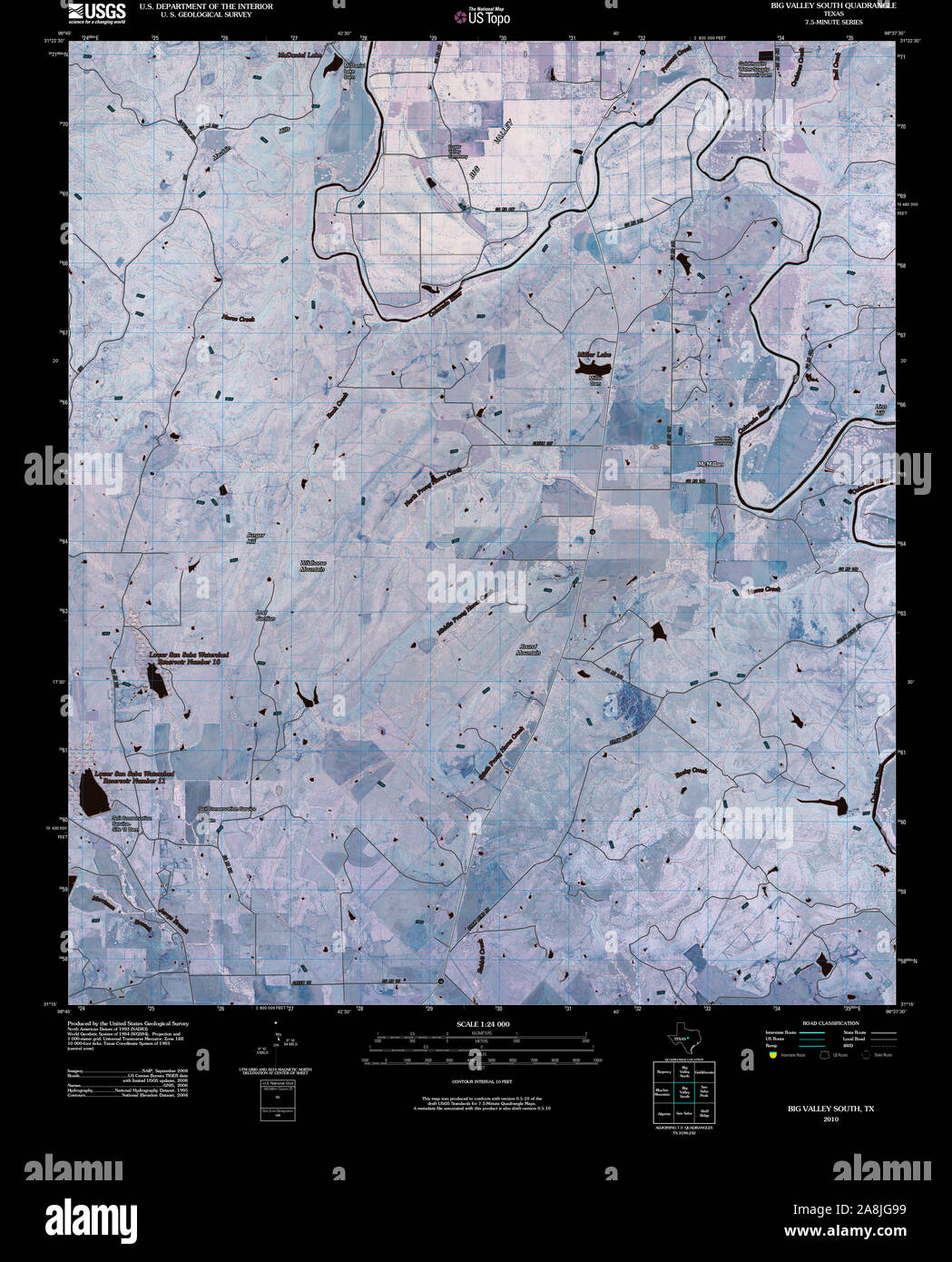 Big valley map hi-res stock photography and images - Alamy