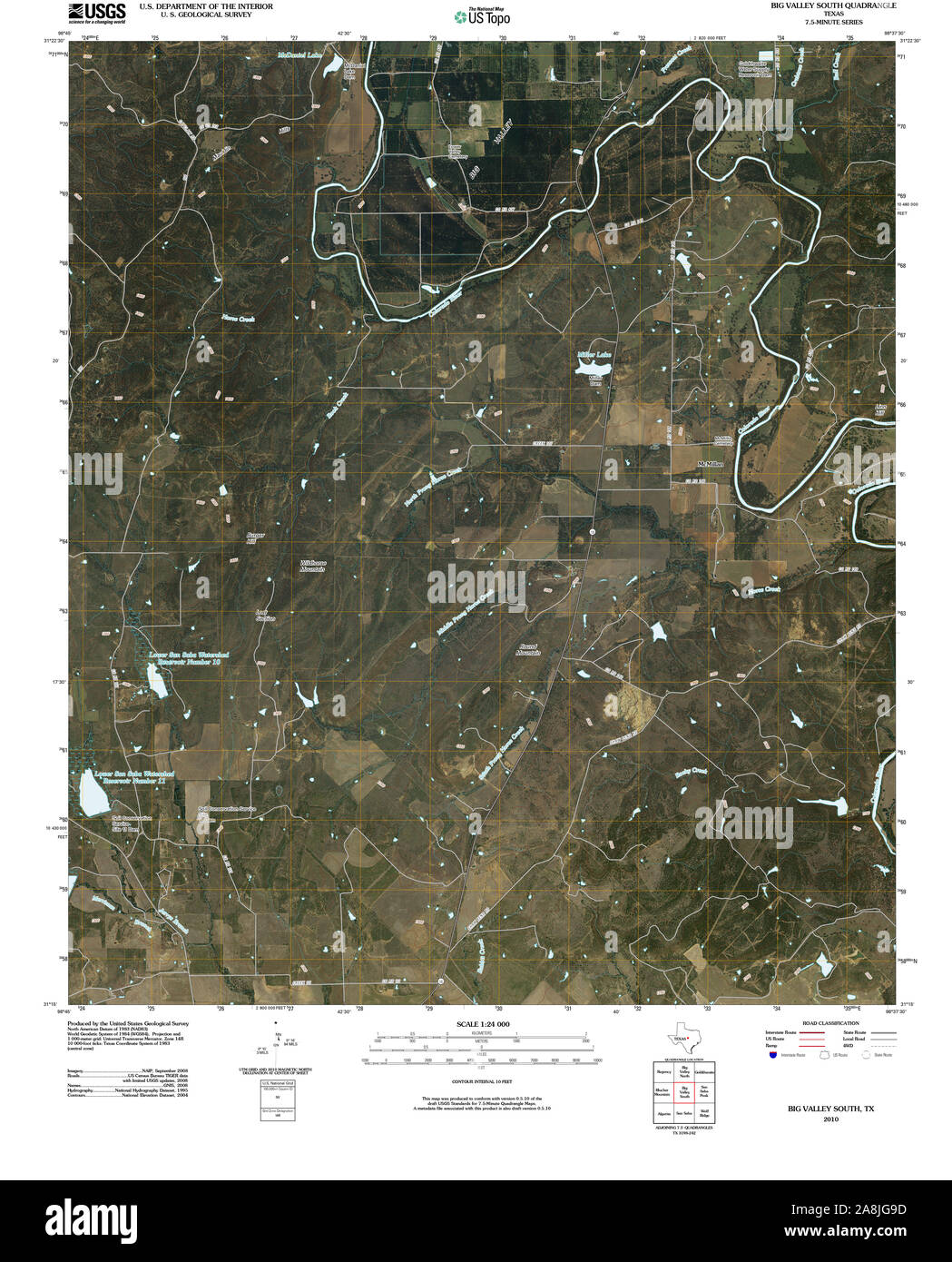 Big valley map hi-res stock photography and images - Alamy