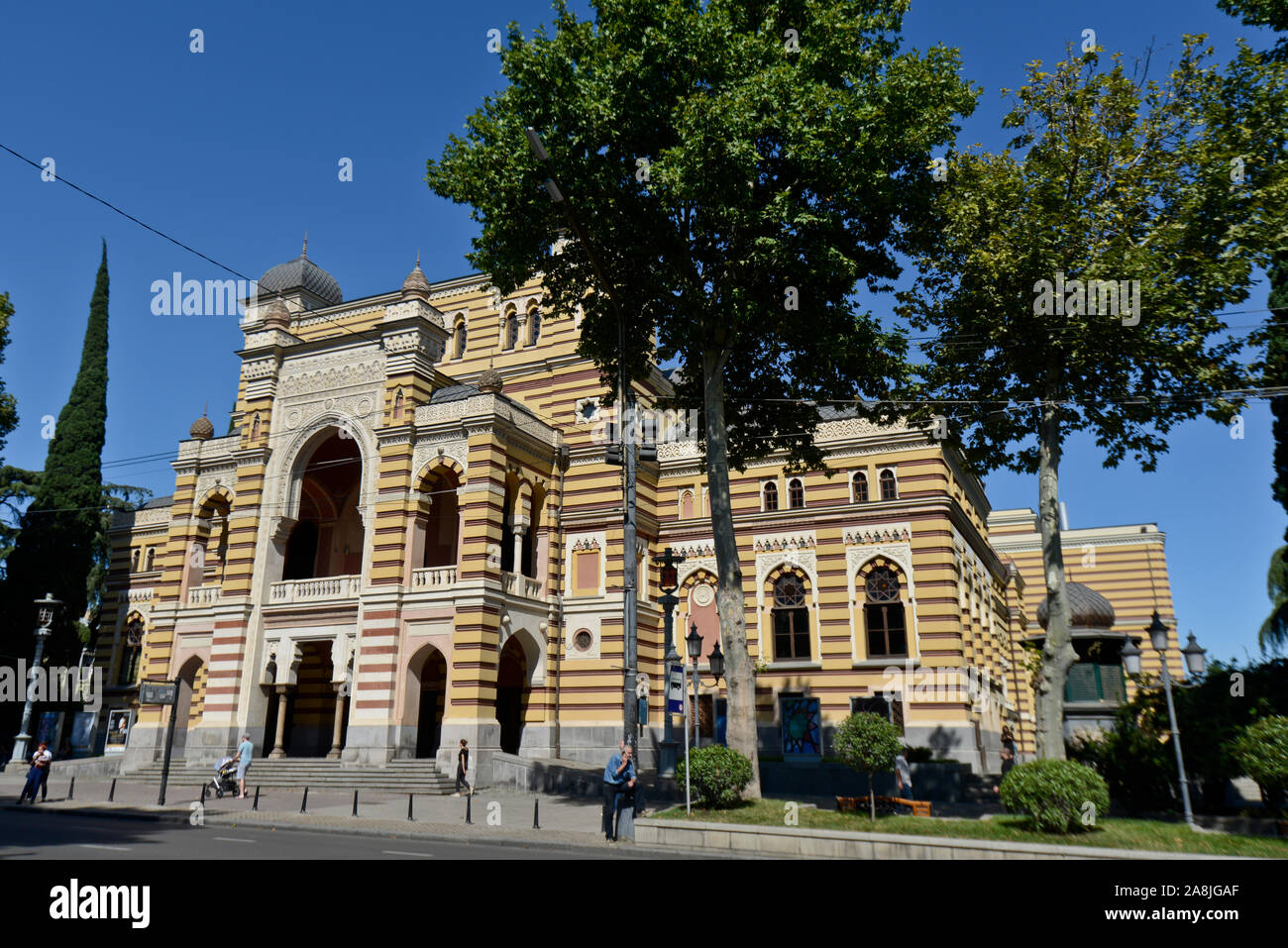 Tbilisi Opera and Ballet State Theatre, Republic of Georgia Stock Photo ...