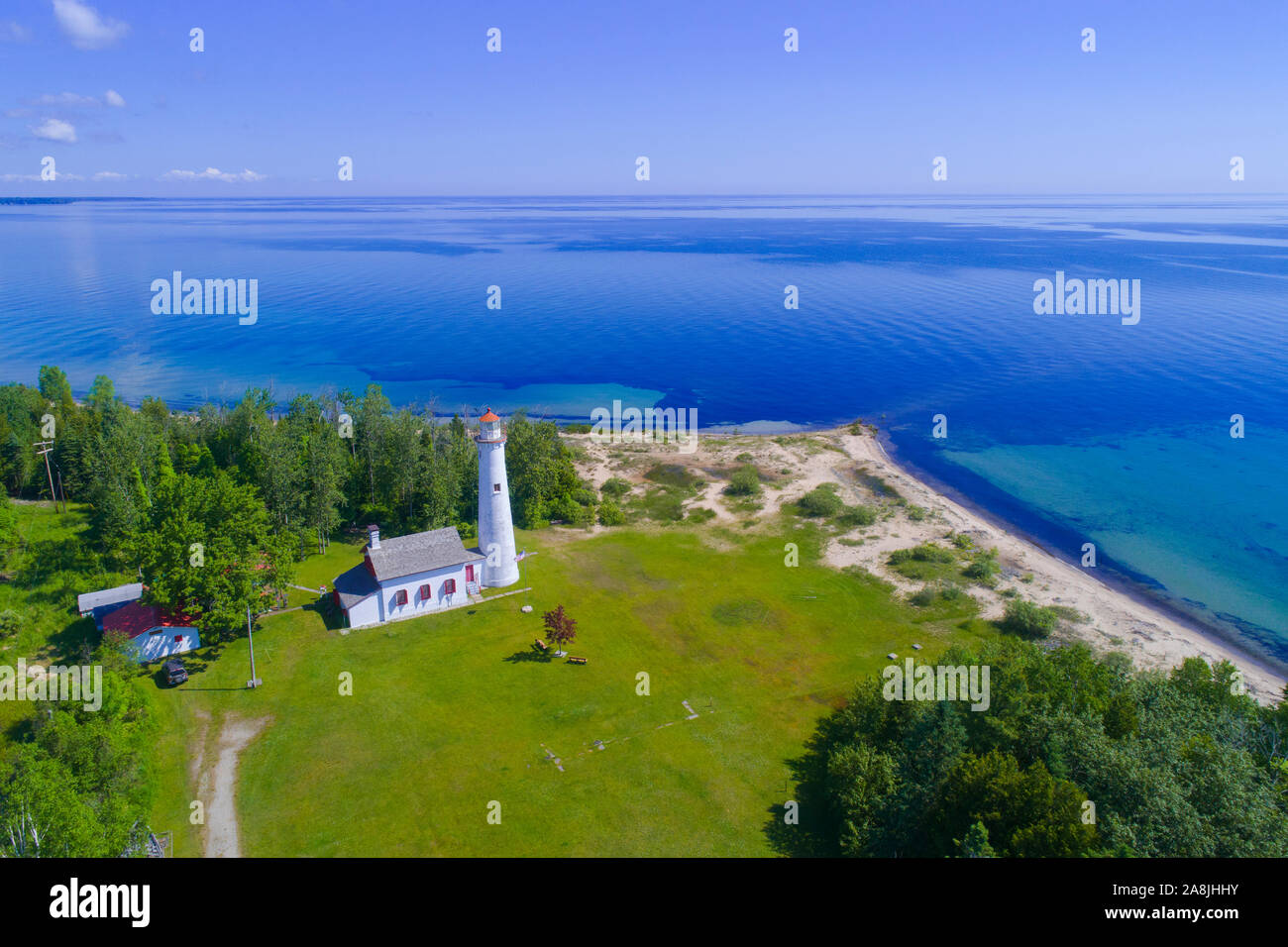 Sturgeon point light station hi-res stock photography and images - Alamy
