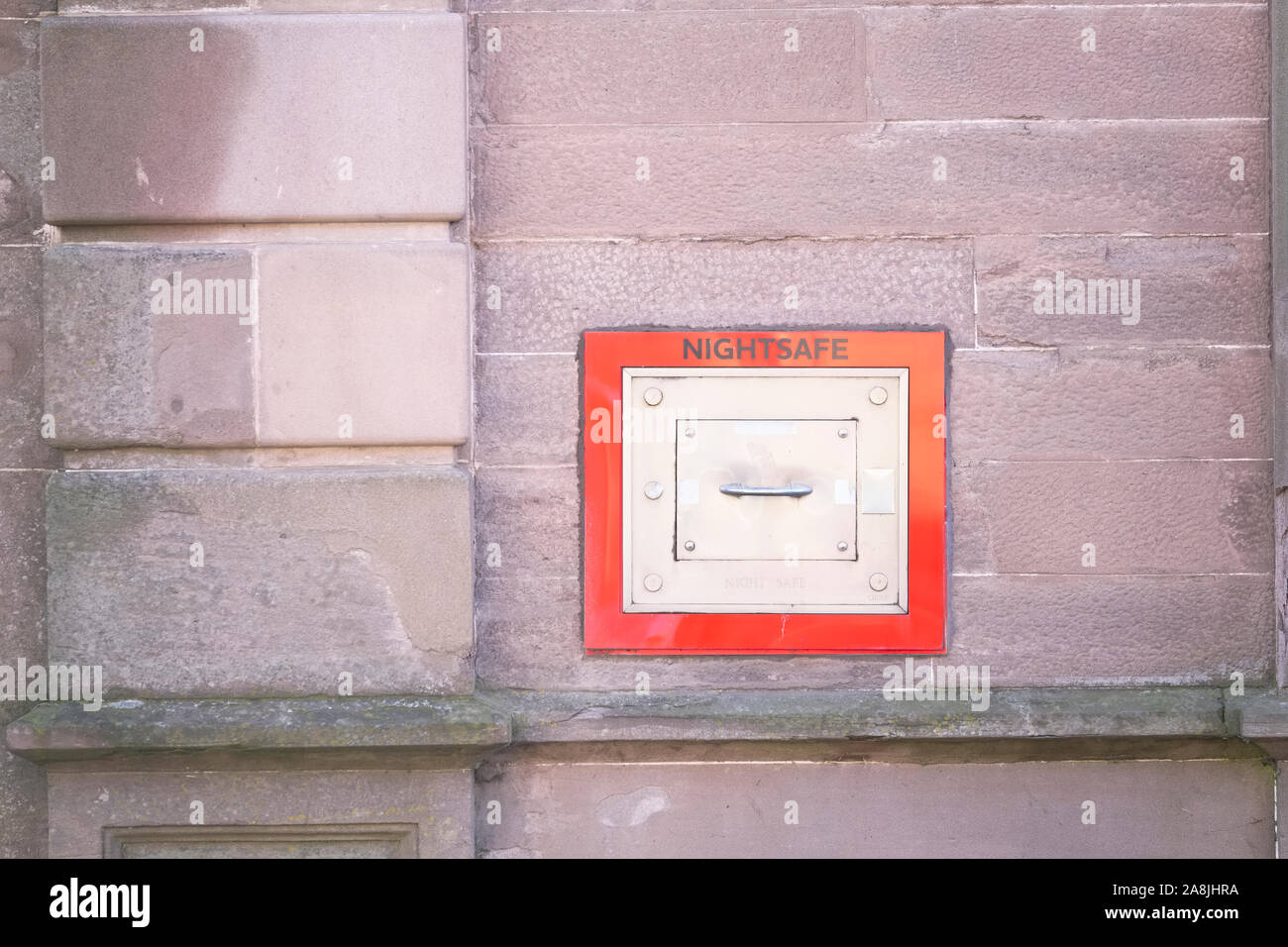 Bank Wall Night Safe High Resolution Stock Photography and Images - Alamy