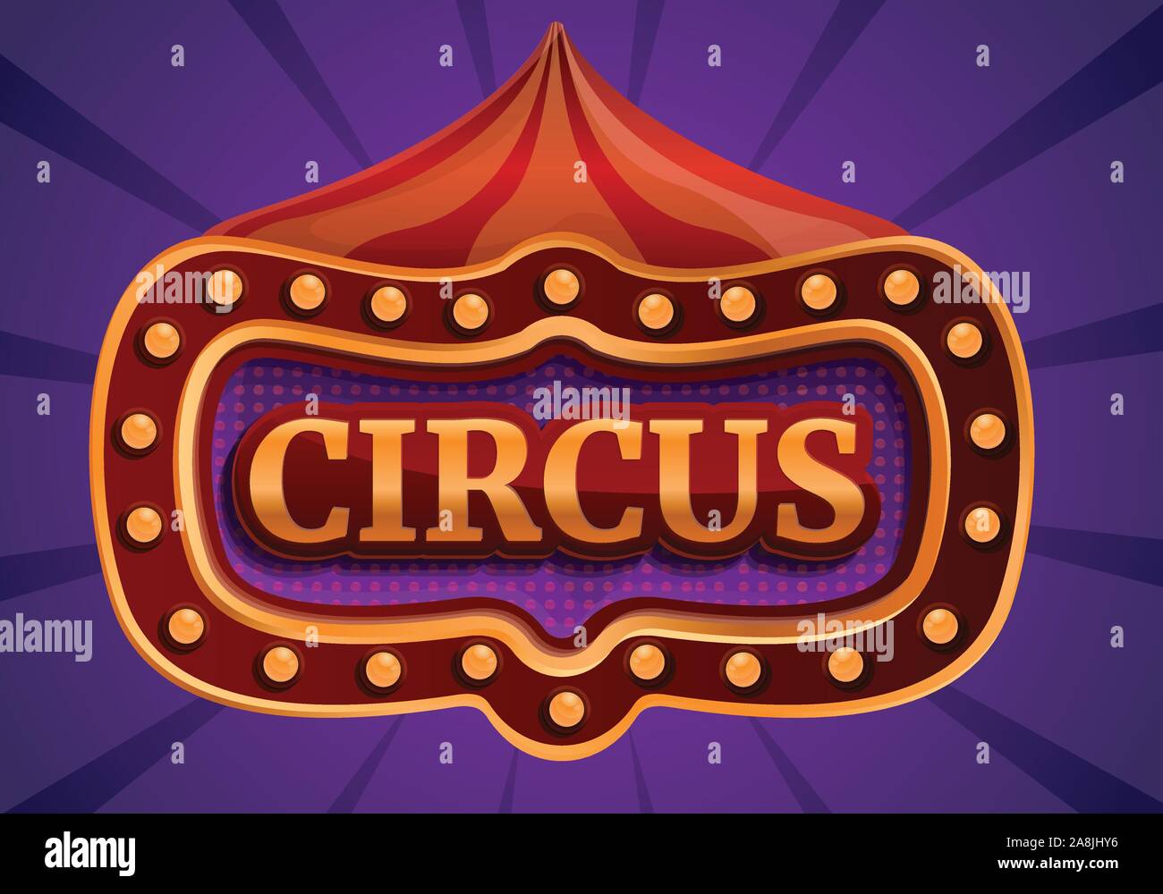 Circus Sign Vector