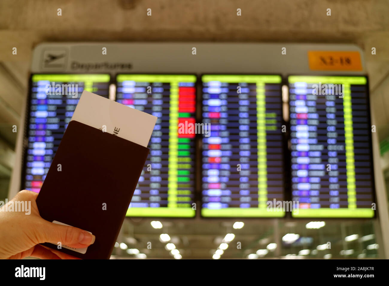 Boarding announcement airport hi-res stock photography and images - Alamy