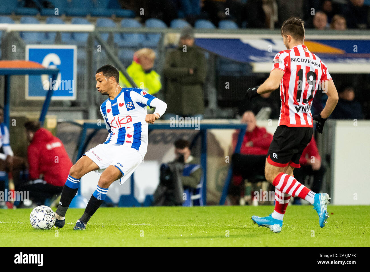 Heerenveen, Netherlands. 09th Nov, 2019. HEERENVEEN, 09-11-2019 Abe ...