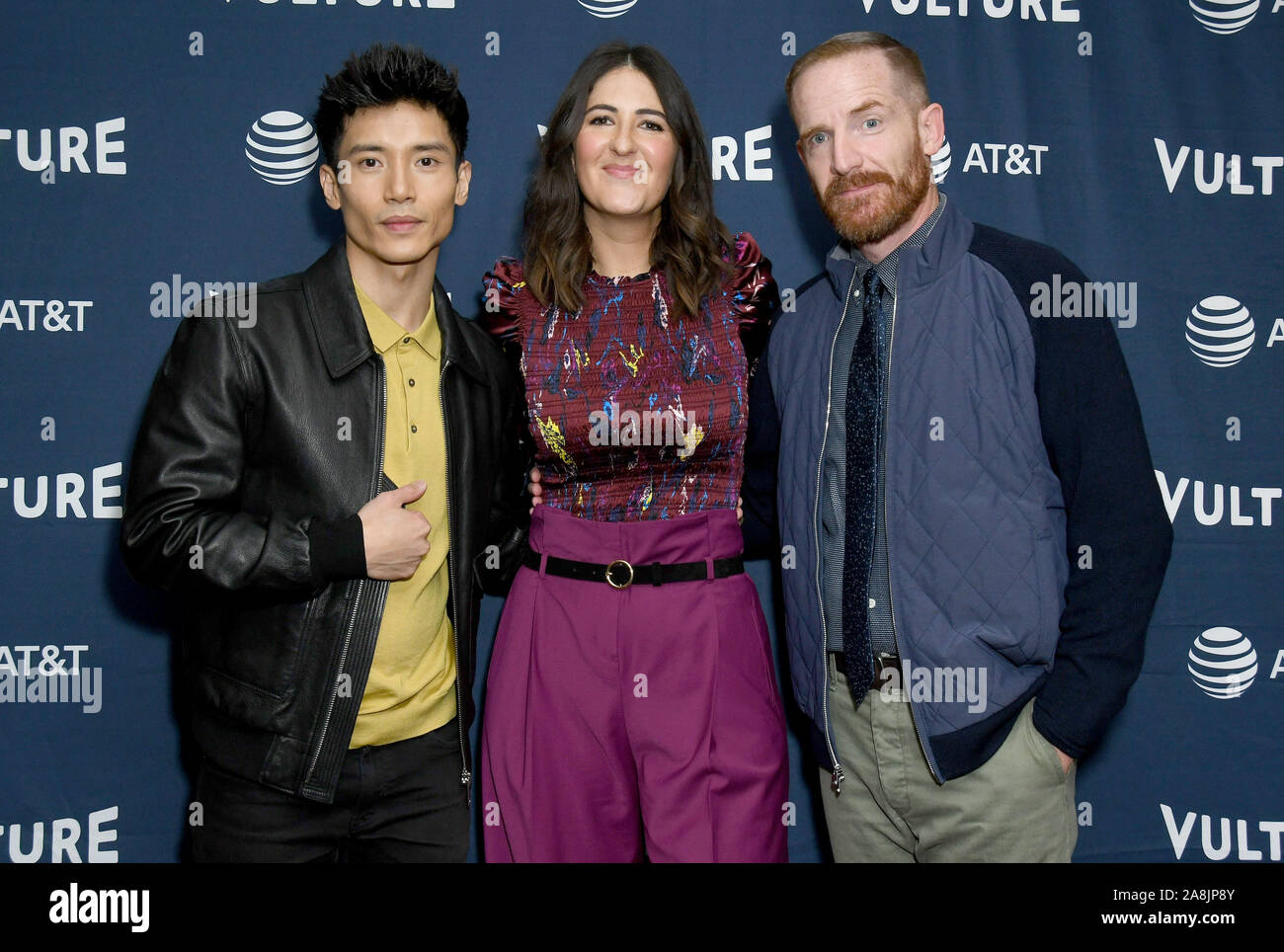 Hollywood, California, USA. 09th Nov, 2019. Manny Jacinto, D'Arcy ...