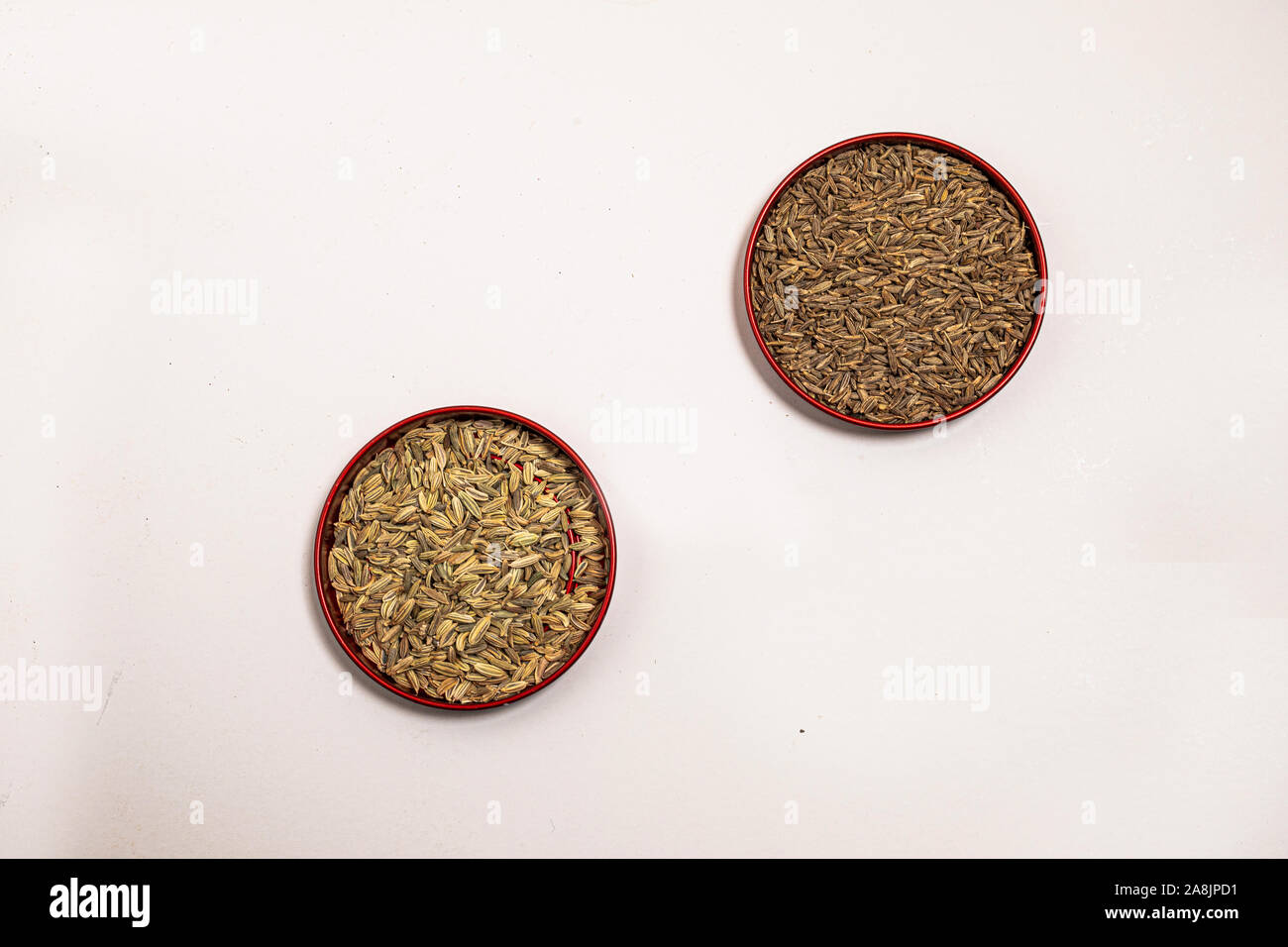 Composition with different spices, Cardamom. black pepper. Spherical ...