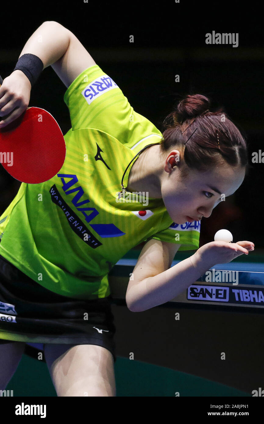 Tokyo, Japan. November 9, 2019, Tokyo, Japan: Mima Ito of Japan in ...