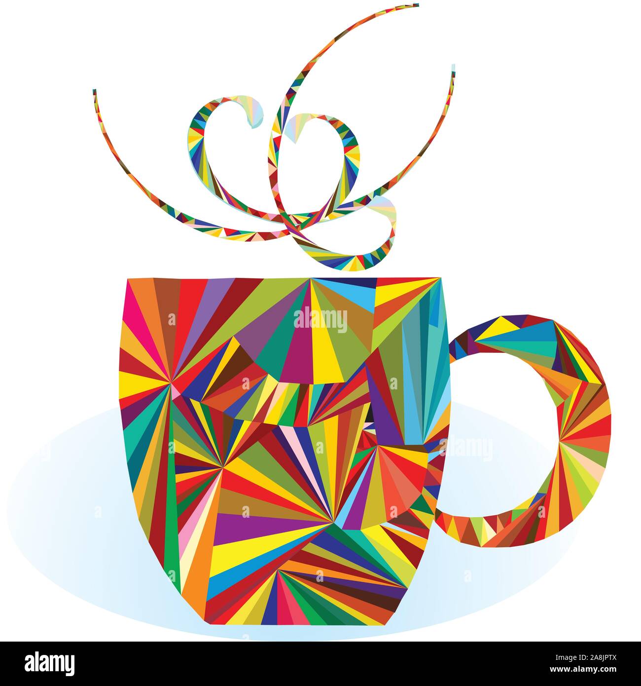 Cup shapes Stock Vector Images - Alamy