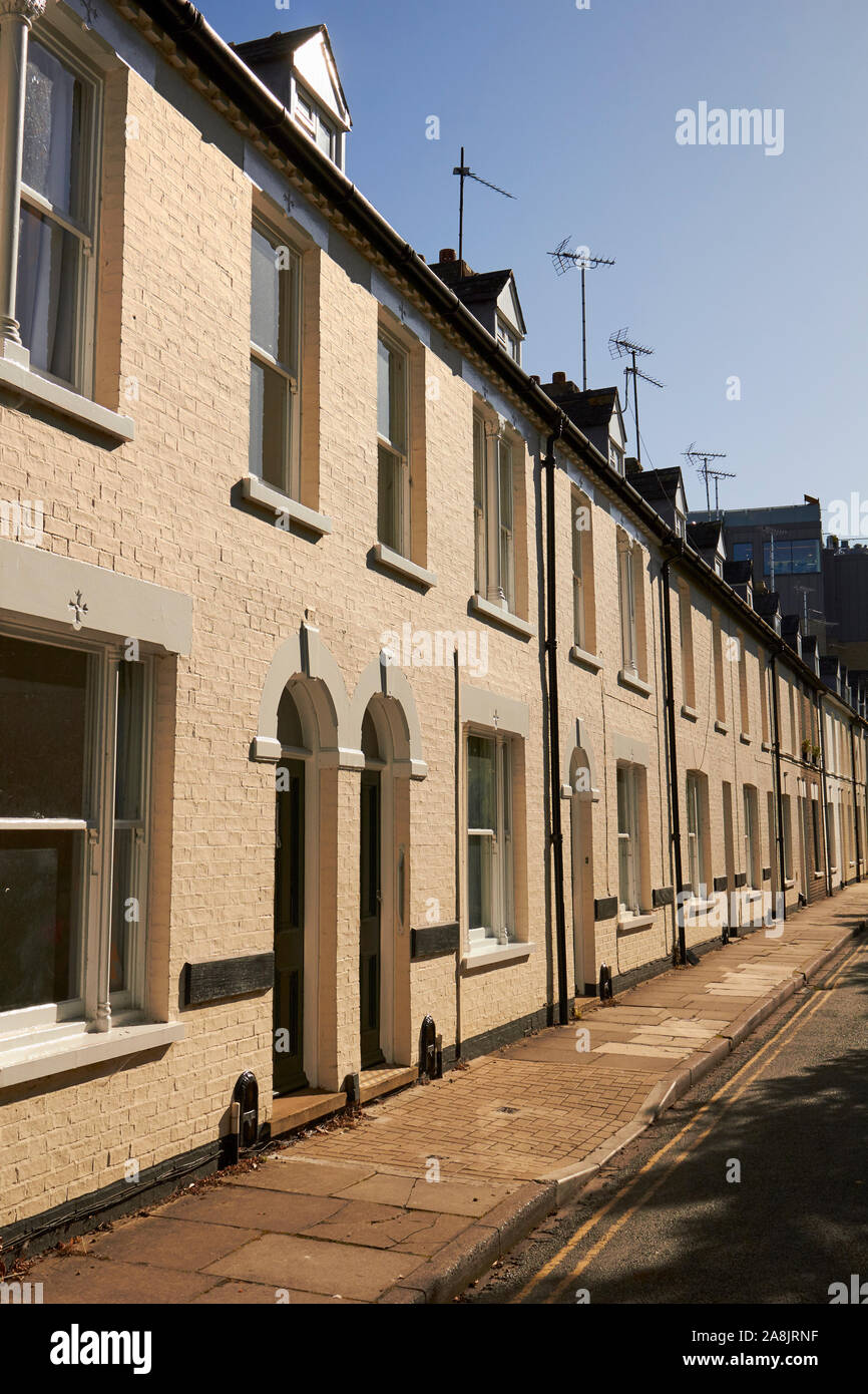 Row houses in the center of Cambridge, England, UK Stock Photo - Alamy